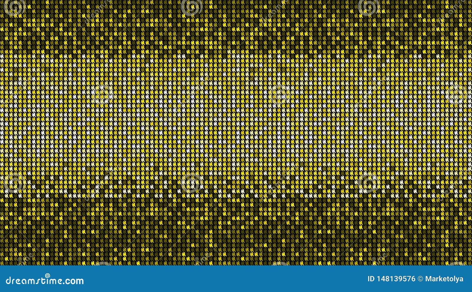 Abstract Yellow Retro Mosaic Disco Ball Background Stock Vector ...
