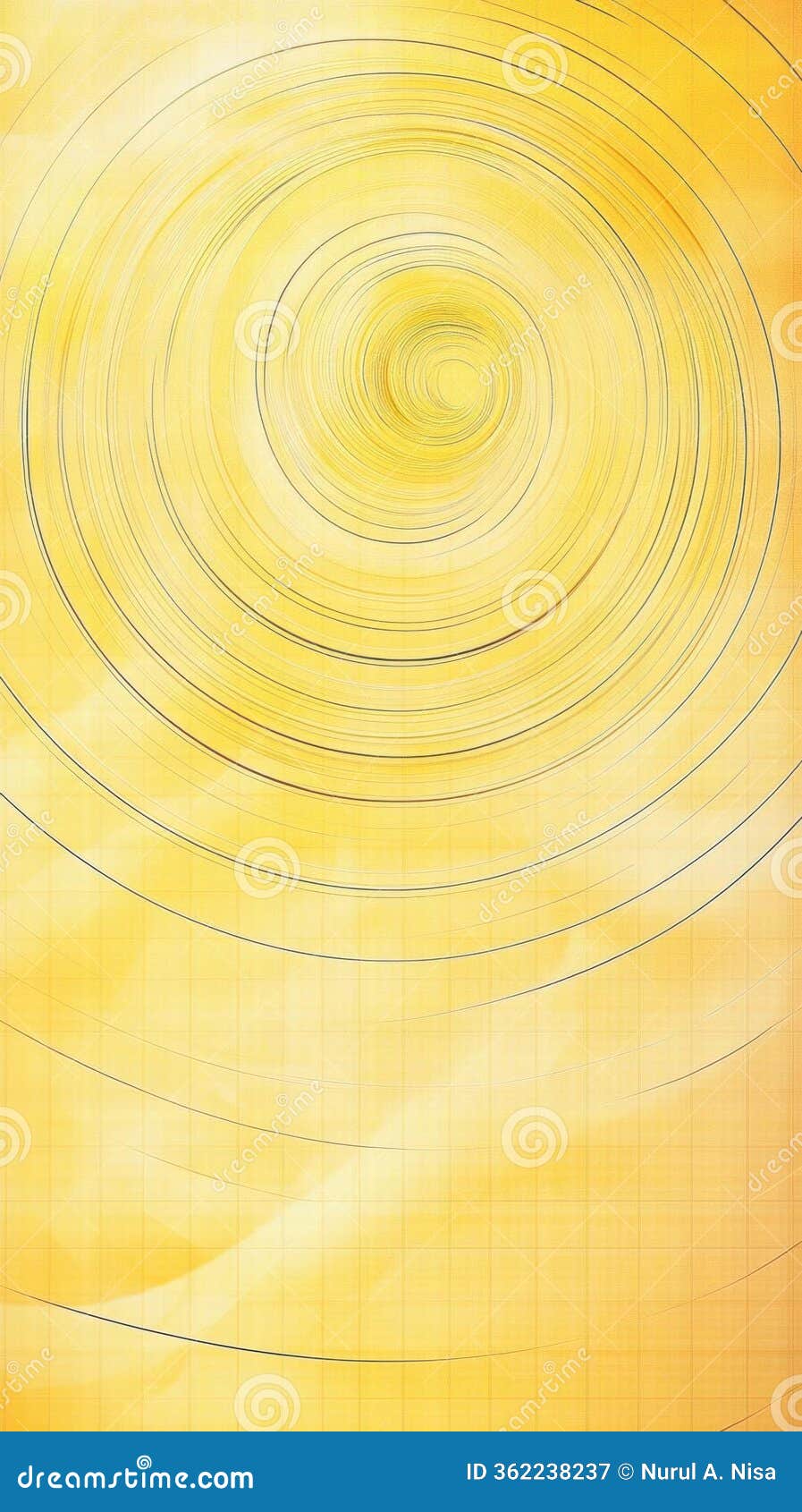 Abstract Yellow Spiral Background with Grid Pattern Stock Illustration - Illustration of spiral ...