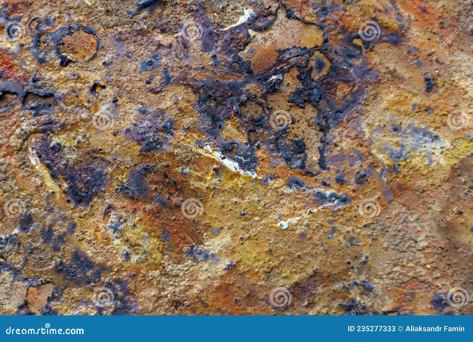 Texture of the Burnt Surface. the Effect of Fire on the Polymer Surface ...