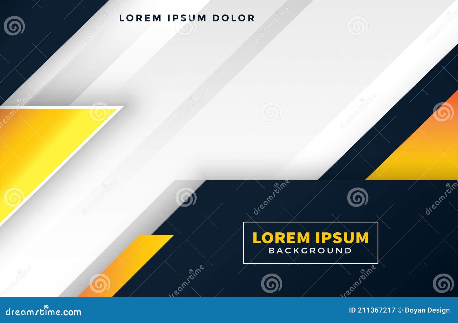 Abstract Yellow Square Background. Vector Stock Vector - Illustration ...