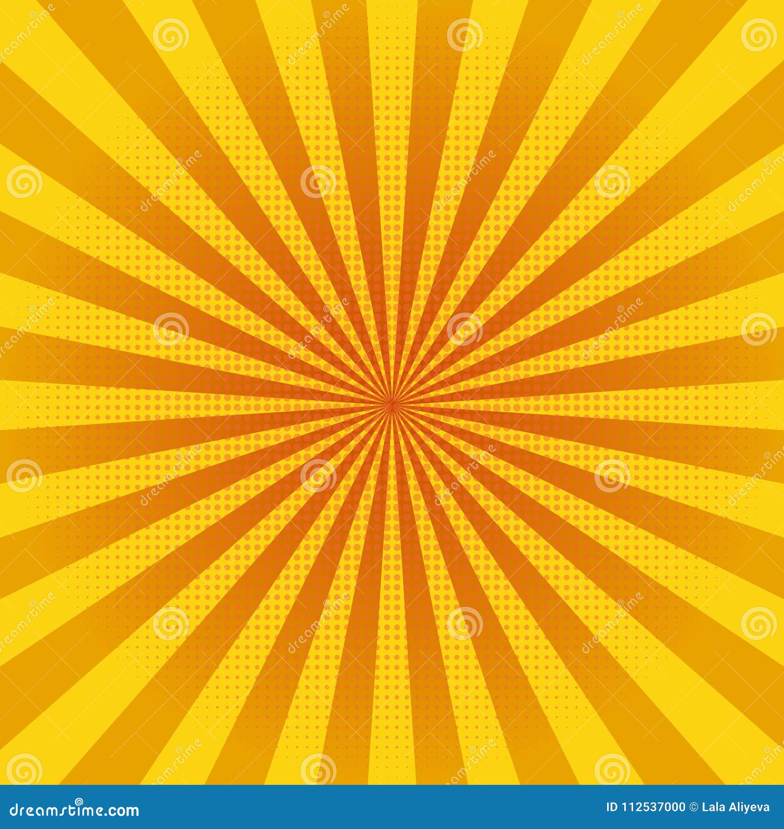 Abstract Yellow Sun Rays Background. Abstract Backgroung. Vector Stock ...