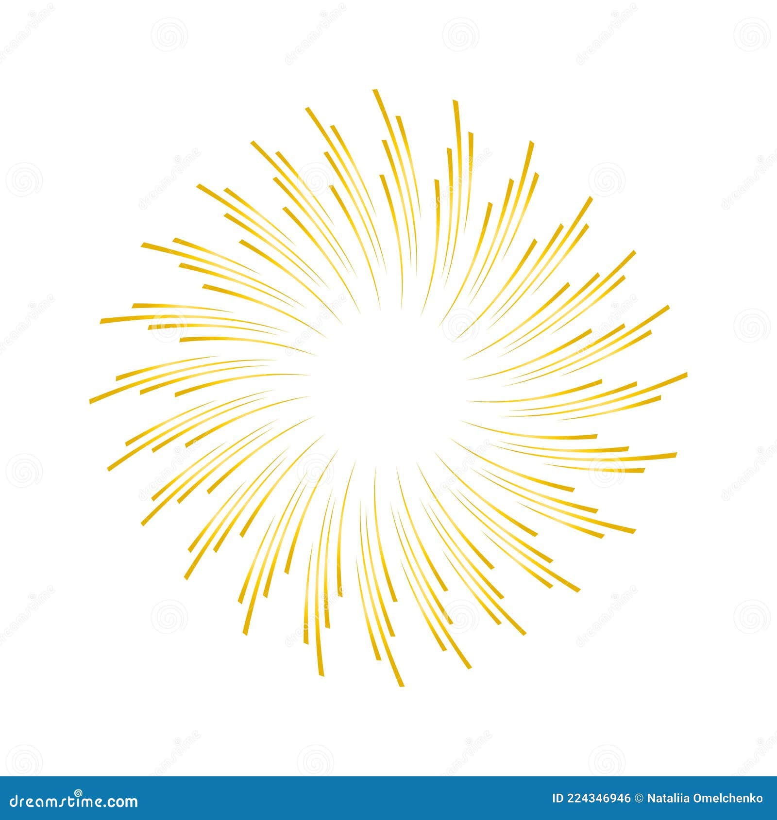 Abstract Yellow Sun Rays Vector. Stock Vector - Illustration of design ...
