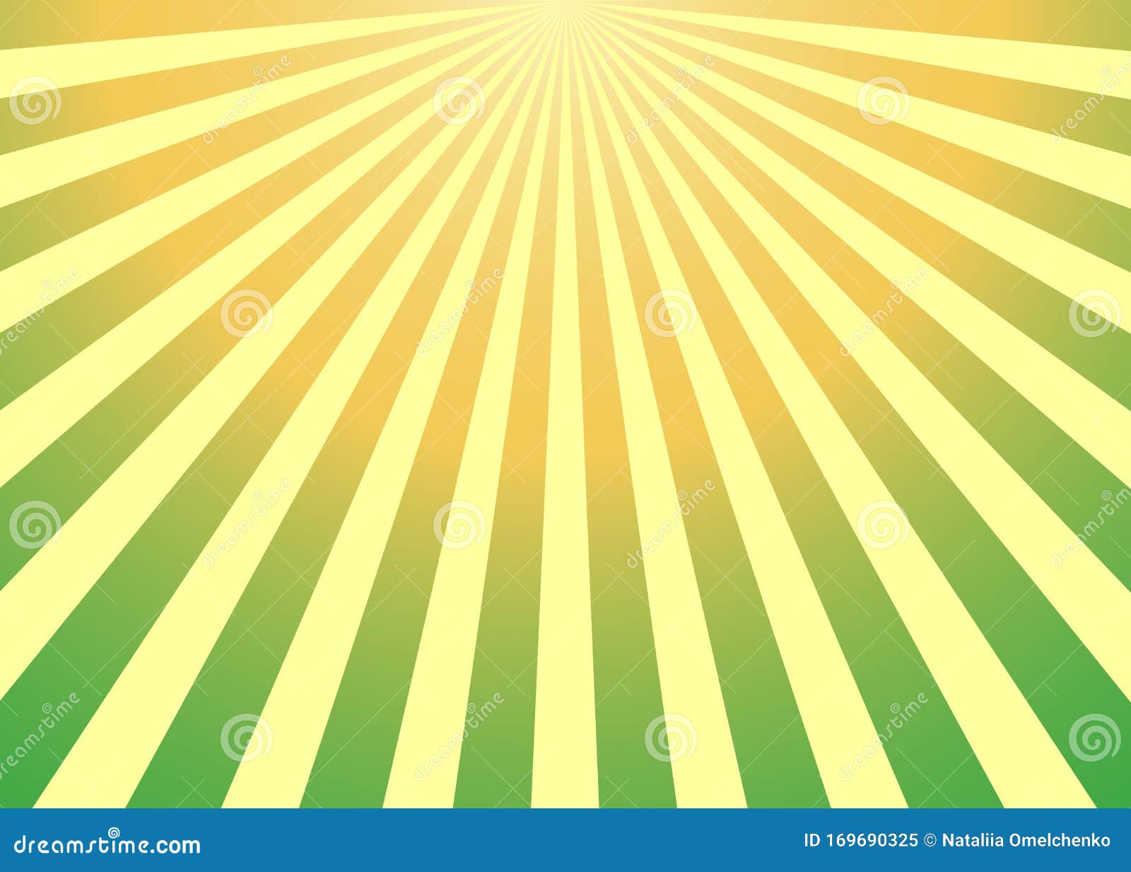 Abstract Yellow Sun Rays Vector Stock Illustration - Illustration of ...