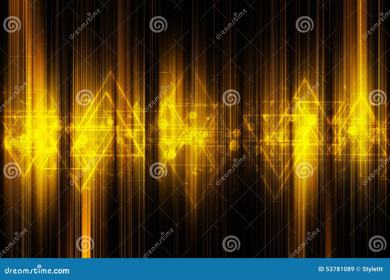 Yellow Tech Beehive Stock Photo | CartoonDealer.com #60120900