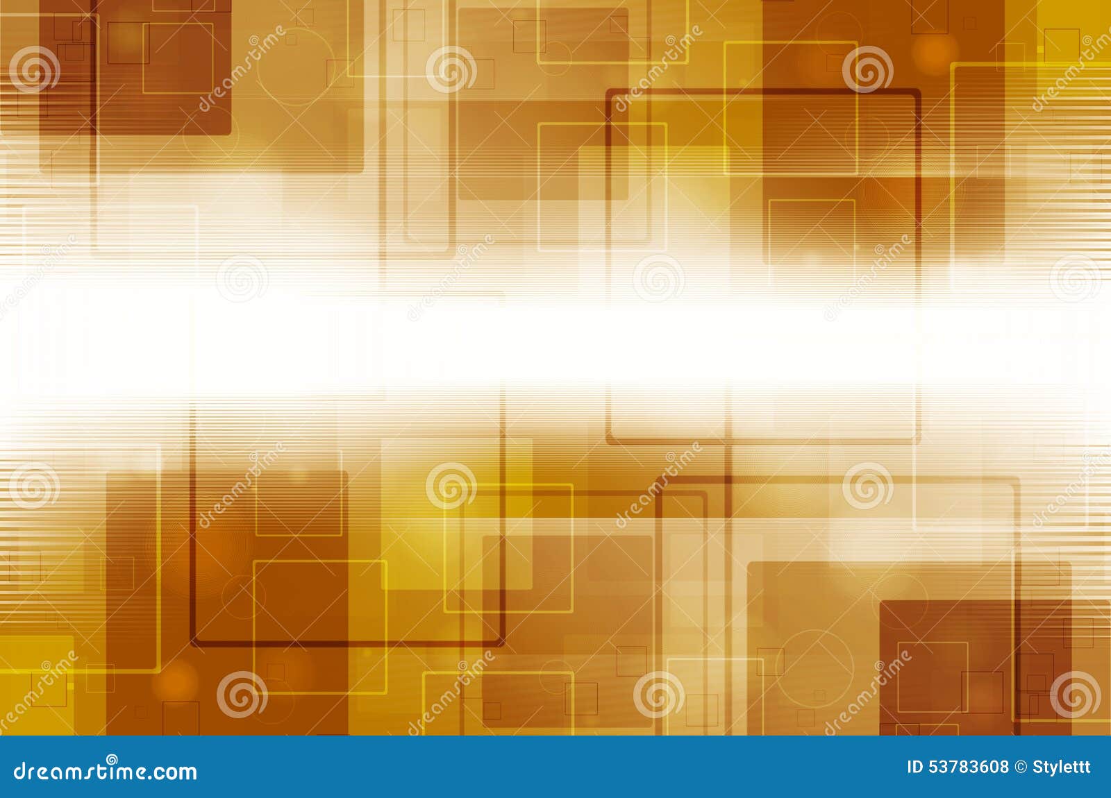 Abstract Yellow Technology Background. Stock Illustration ...