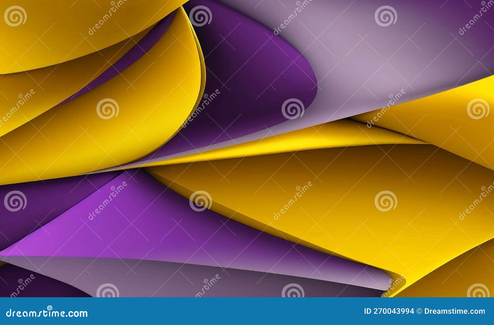 Abstract Yellow and Violet Background, Wallpaper of Waves, Veils ...