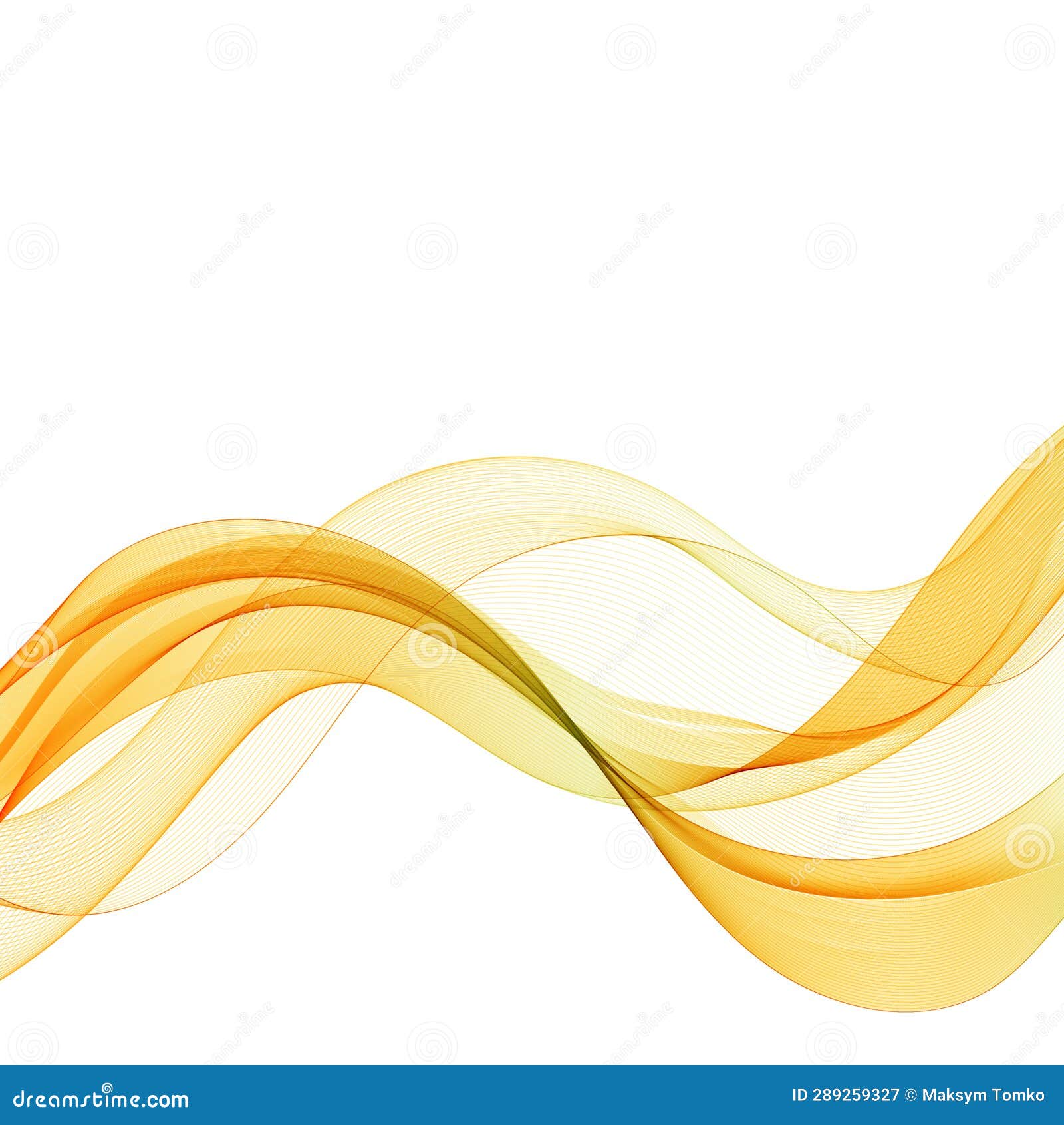 Abstract Yellow Wave. Vector Pattern. Eps 10 Stock Illustration ...