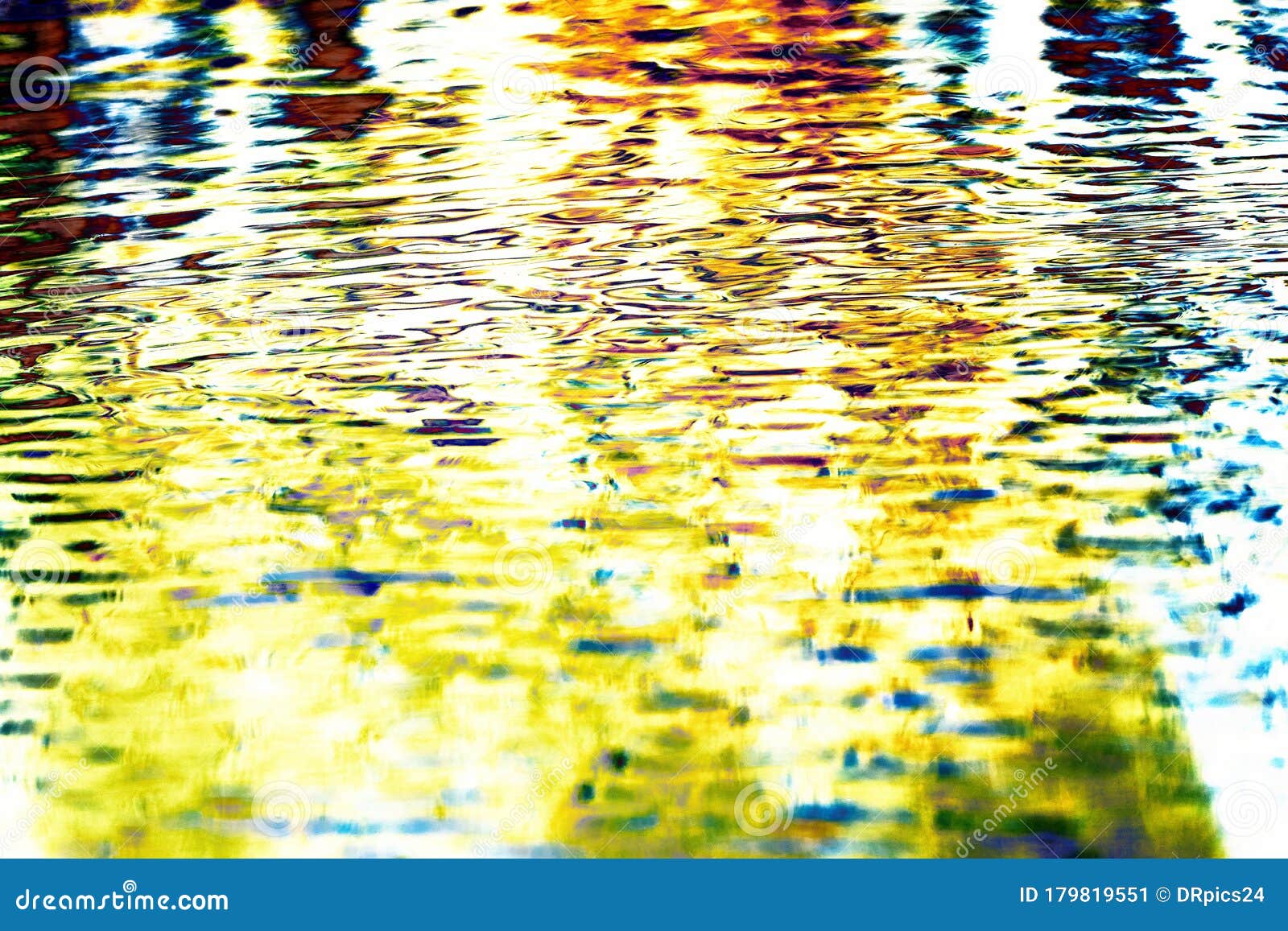 Abstract Yellow Waves As a Water Background Stock Image - Image of ...