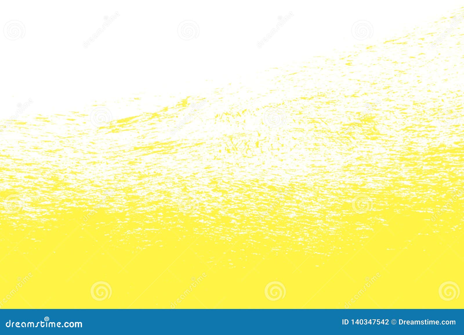 Abstract Summer Yellow and White Paint Grunge Brush Texture Background ...
