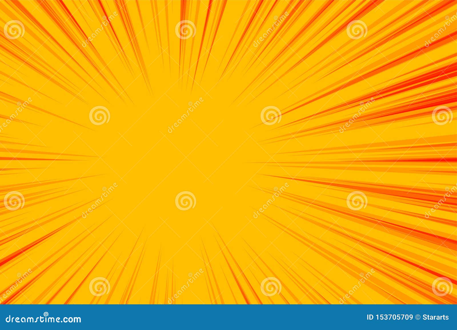 Abstract Yellow Zoom Lines Empty Background Stock Vector - Illustration ...