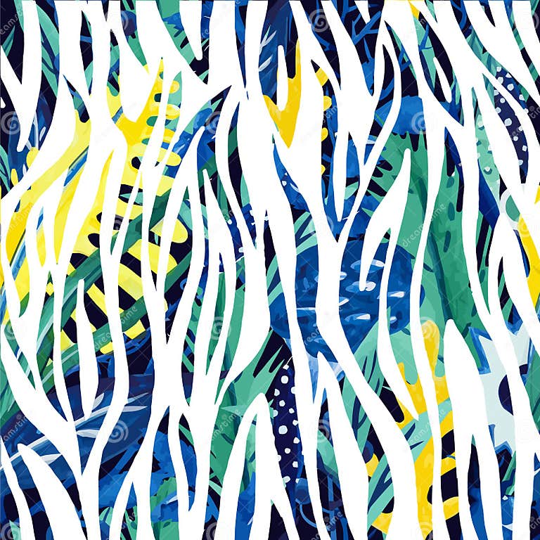 Abstract zebra stripes stock illustration. Illustration of spring ...