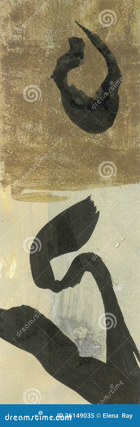 Abstract Zen stock illustration. Illustration of painting - 26149035