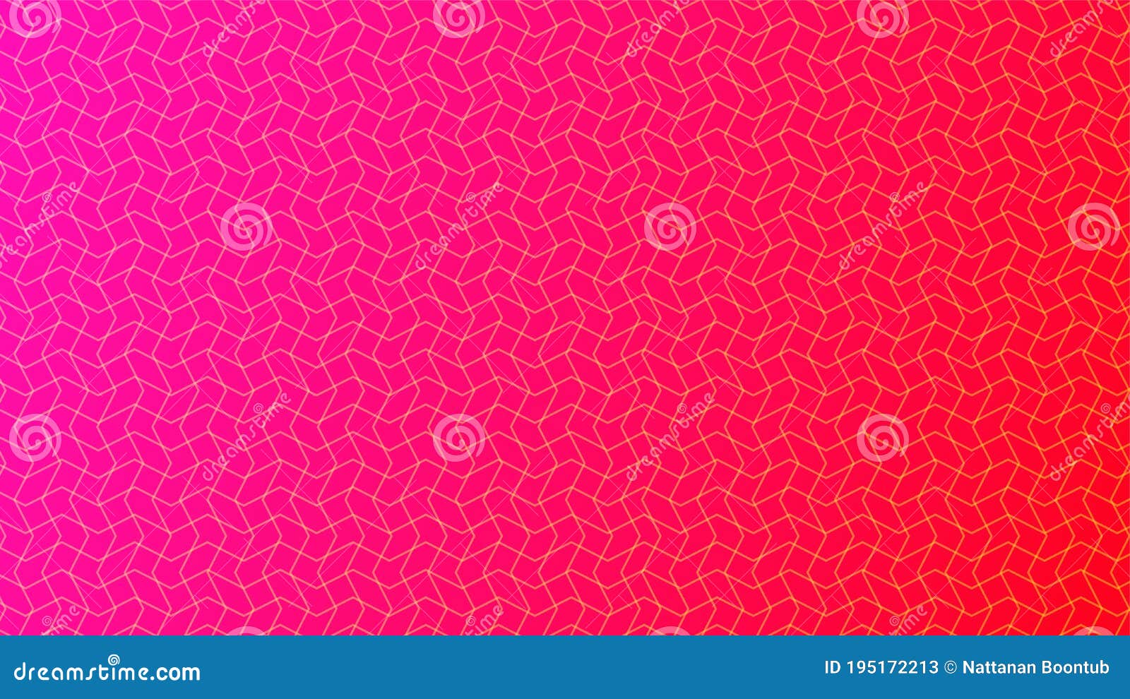 Abstract Zig Zag on Red Background with Dynamic Effect. Vector ...