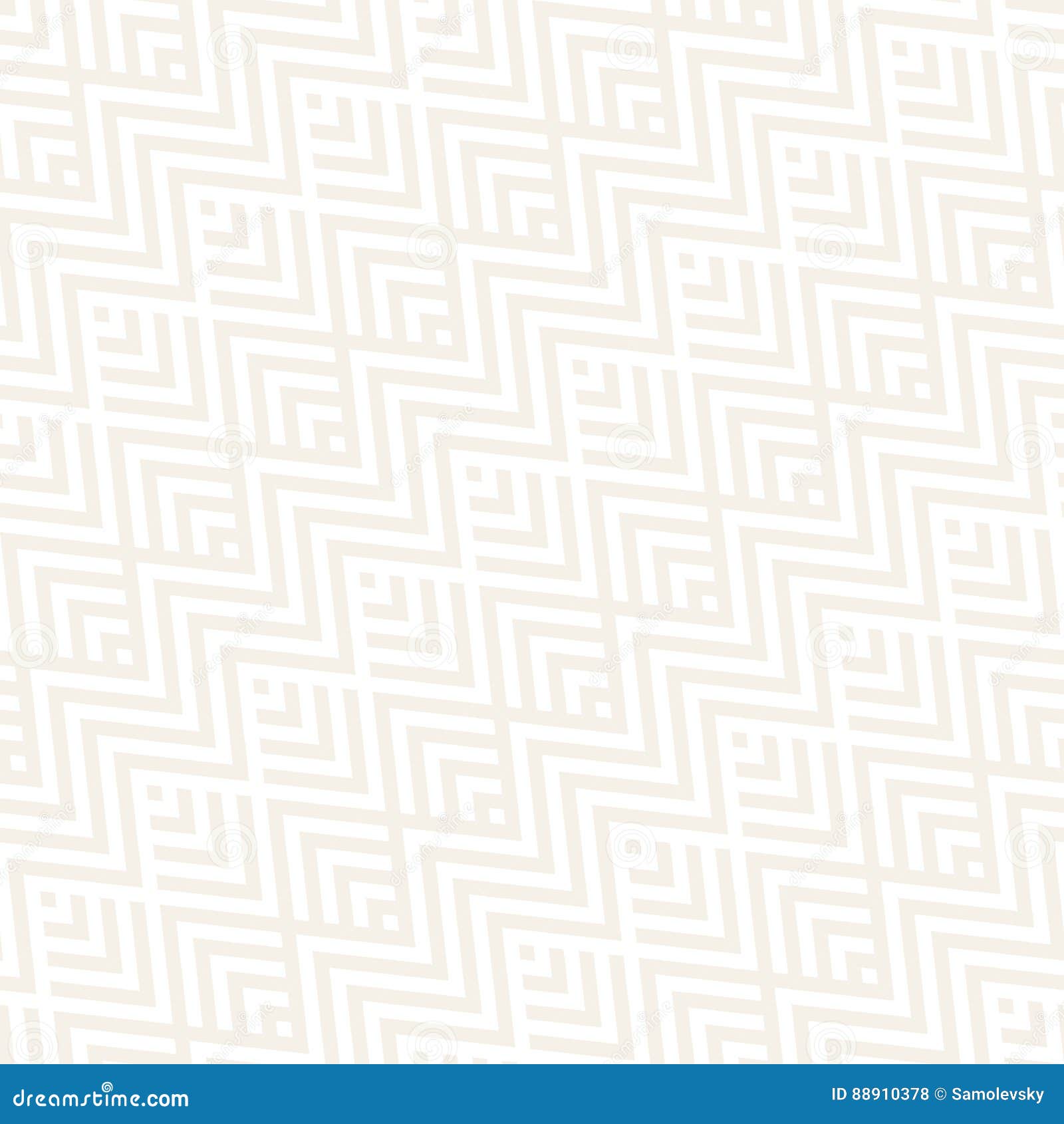 Abstract ZigZag Parallel Stripes. Stylish Ornament. Vector Seamless ...