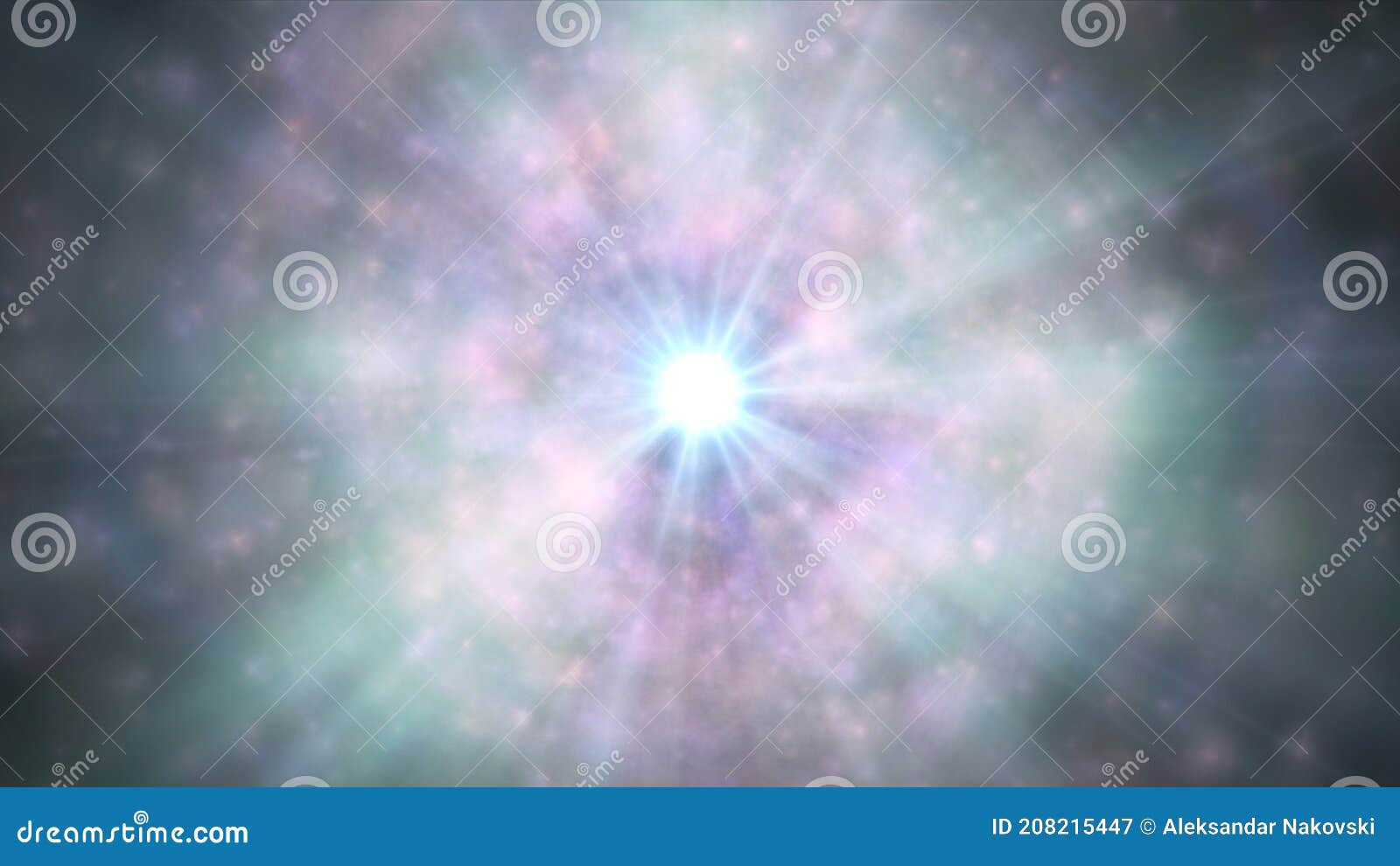 Abstract Zoom Effect of Star Light Background Stock Illustration ...