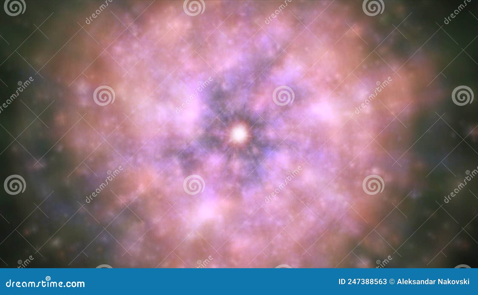 Abstract Zoom Effect of Star Light Background Stock Illustration ...