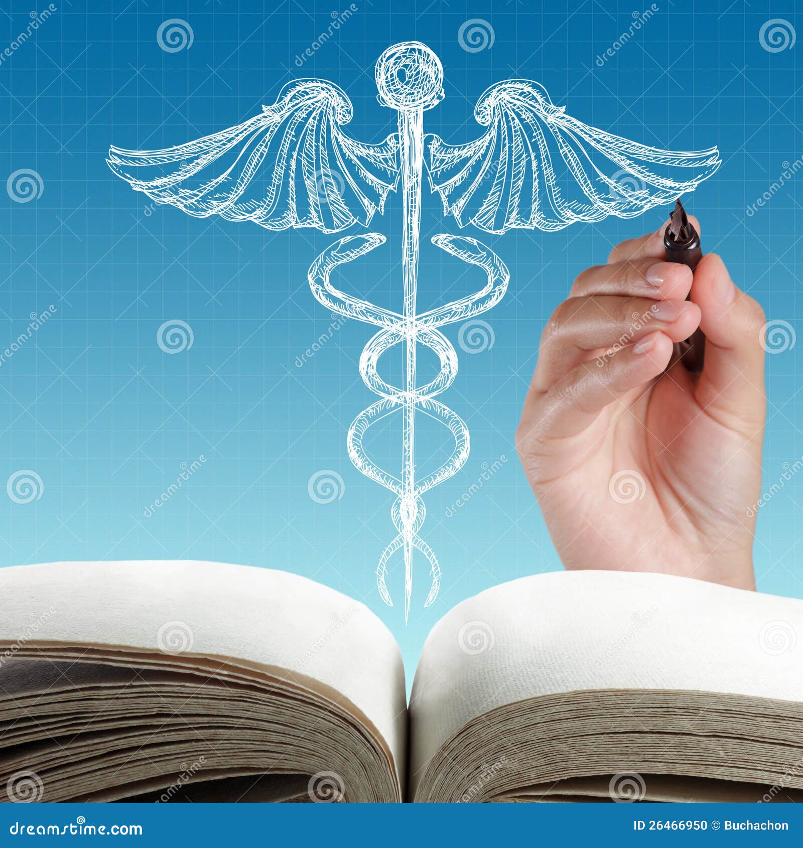 Caduceus Sign Royalty-Free Stock Photo | CartoonDealer.com #21056961