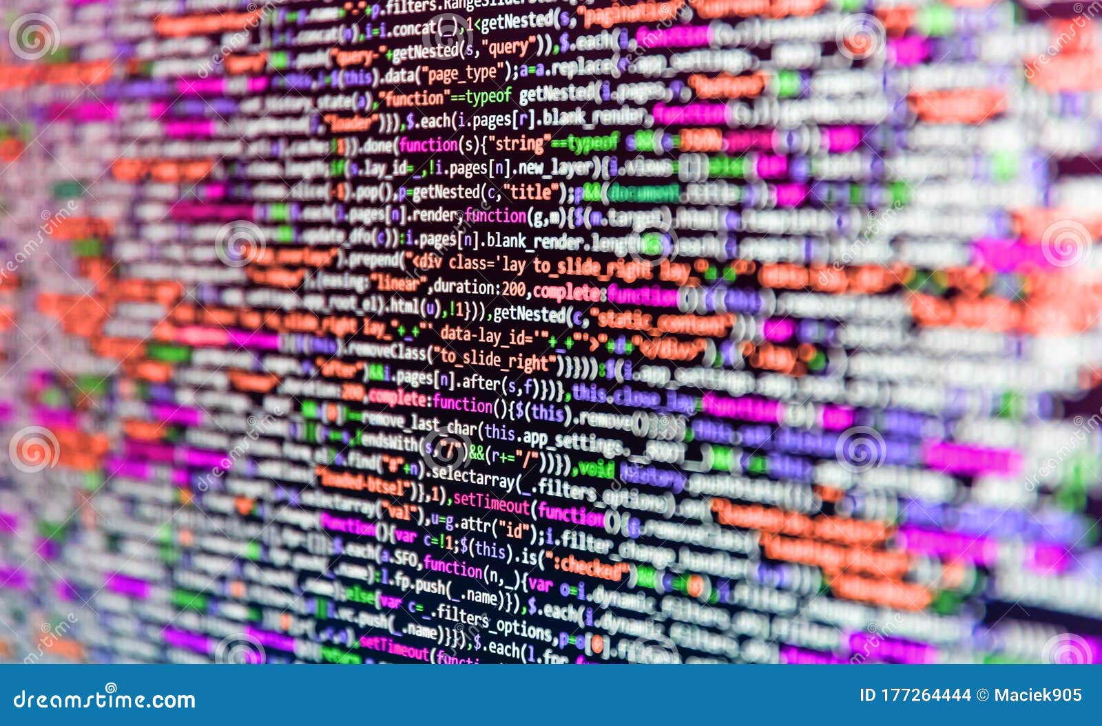 Abstracte Broncode Van Computerscript Begrip Telensorflow Ai Het