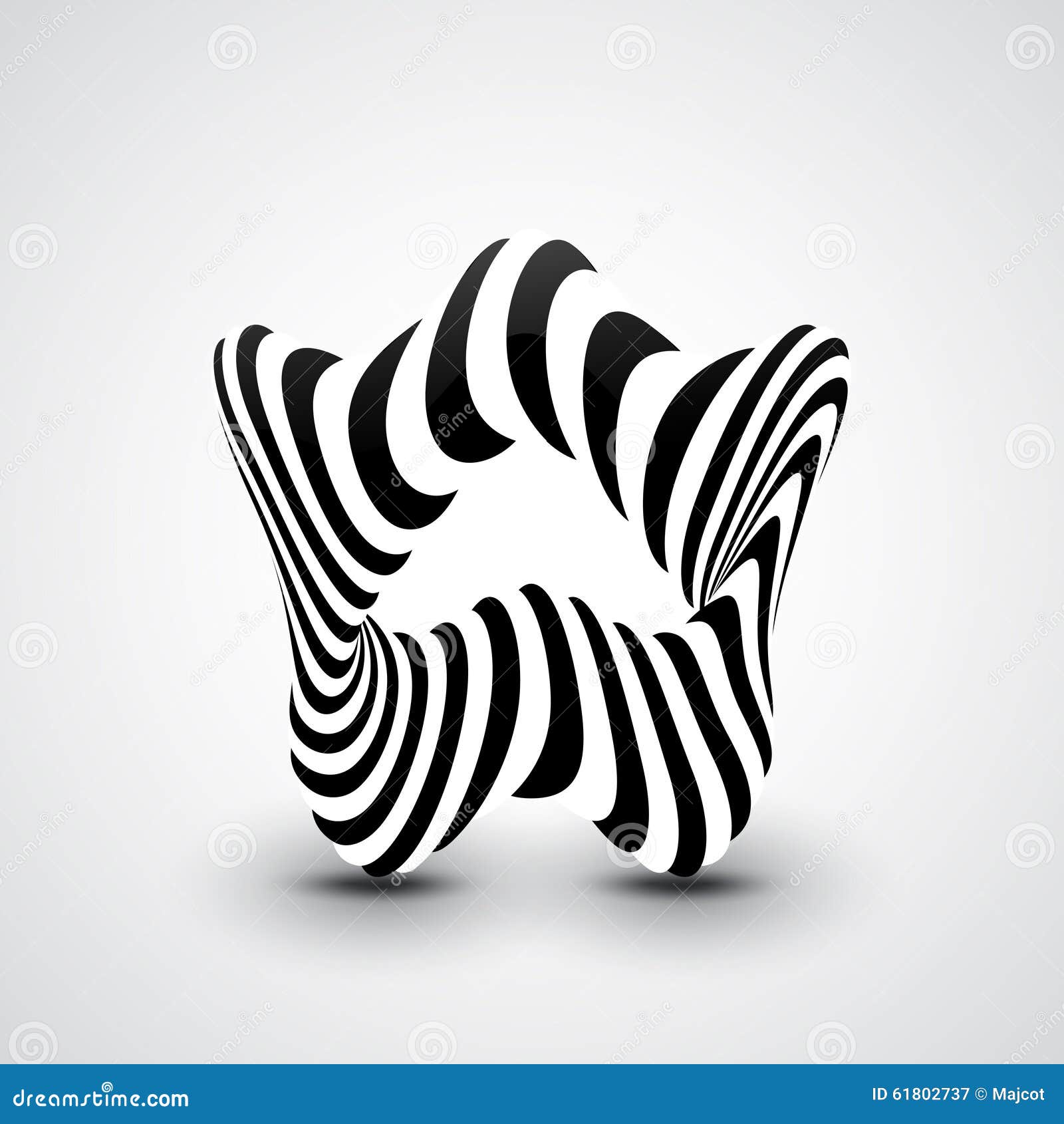 Abstracte Dynamische Illustratie Vector Illustratie - Illustration of ...
