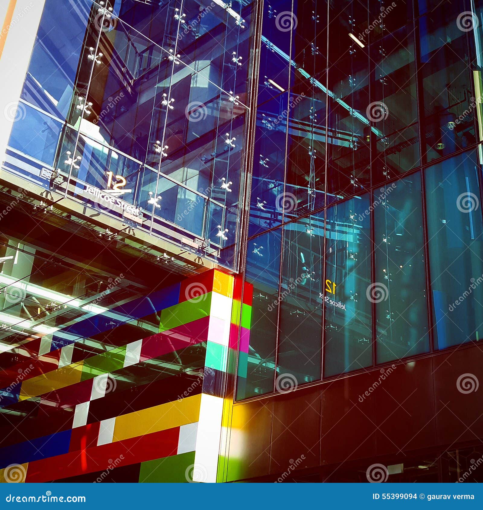 Abstracte fotografie redactionele stock afbeelding. Image of stad ...