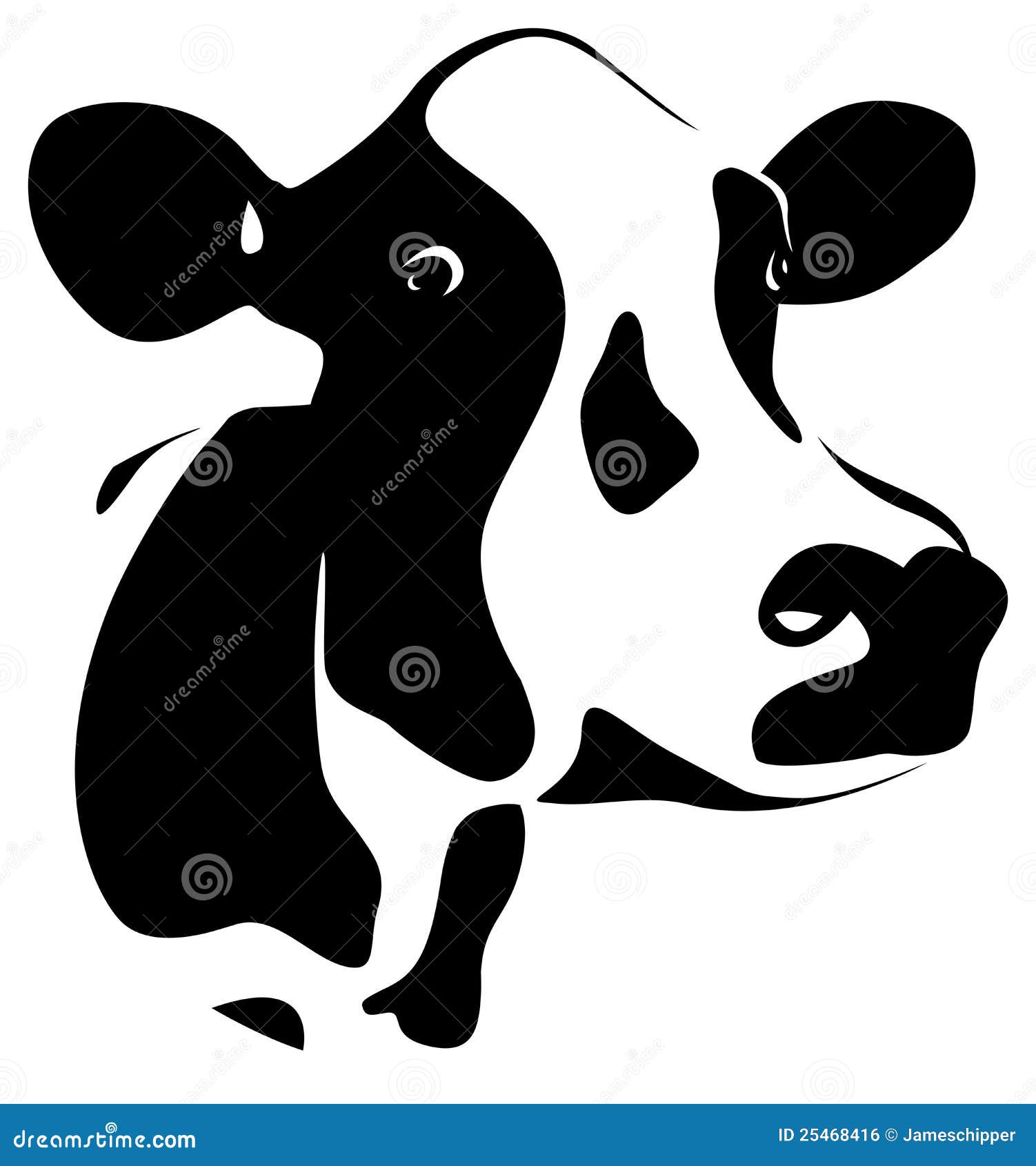 Abstracte koe vector illustratie. Illustration of nave - 25468416