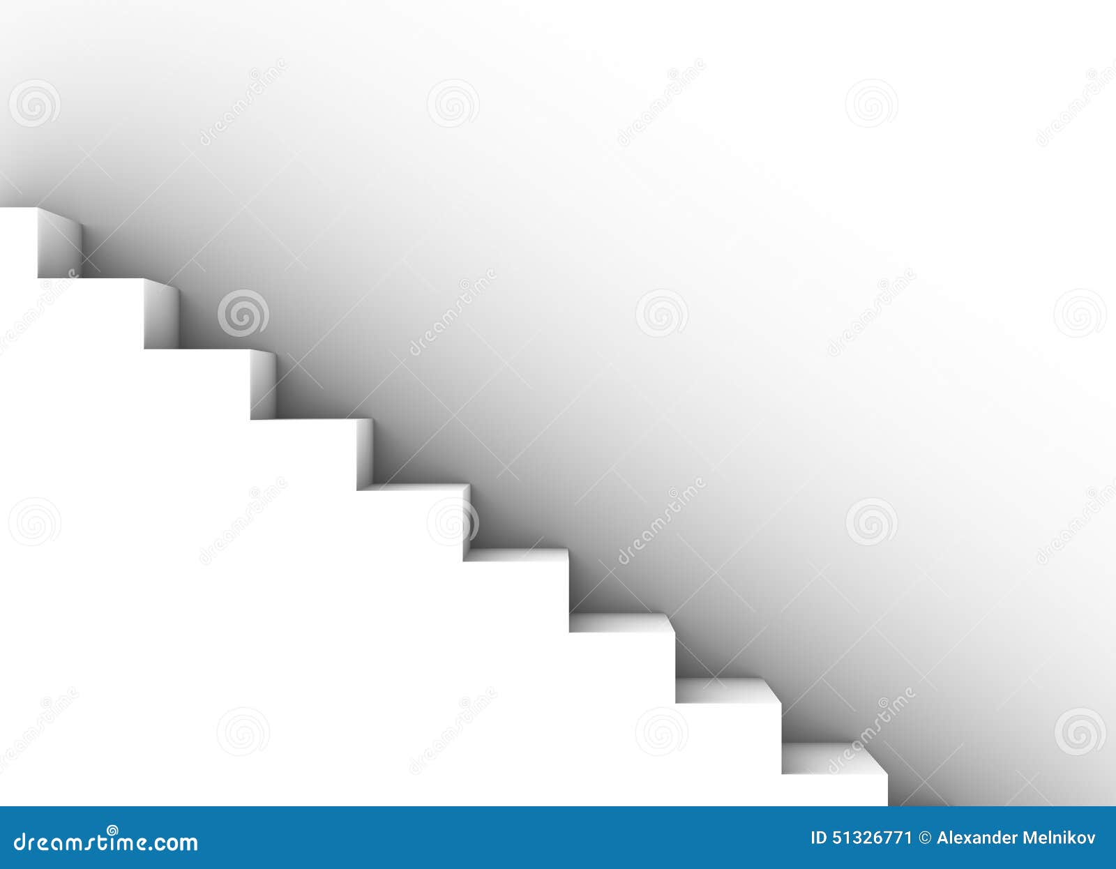 Abstracte Trap Op Een Witte Achtergrond Stock Illustratie ...