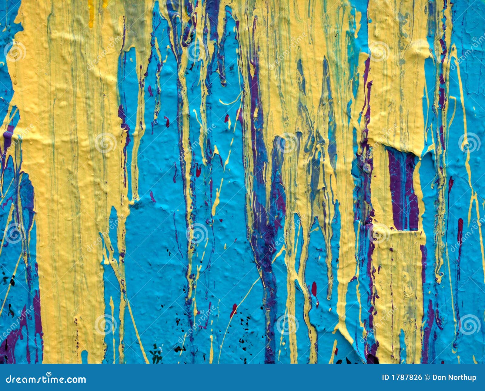 Abstracte Van De Druppel Van De Verf Textuur Als Achtergrond Stock Foto ...