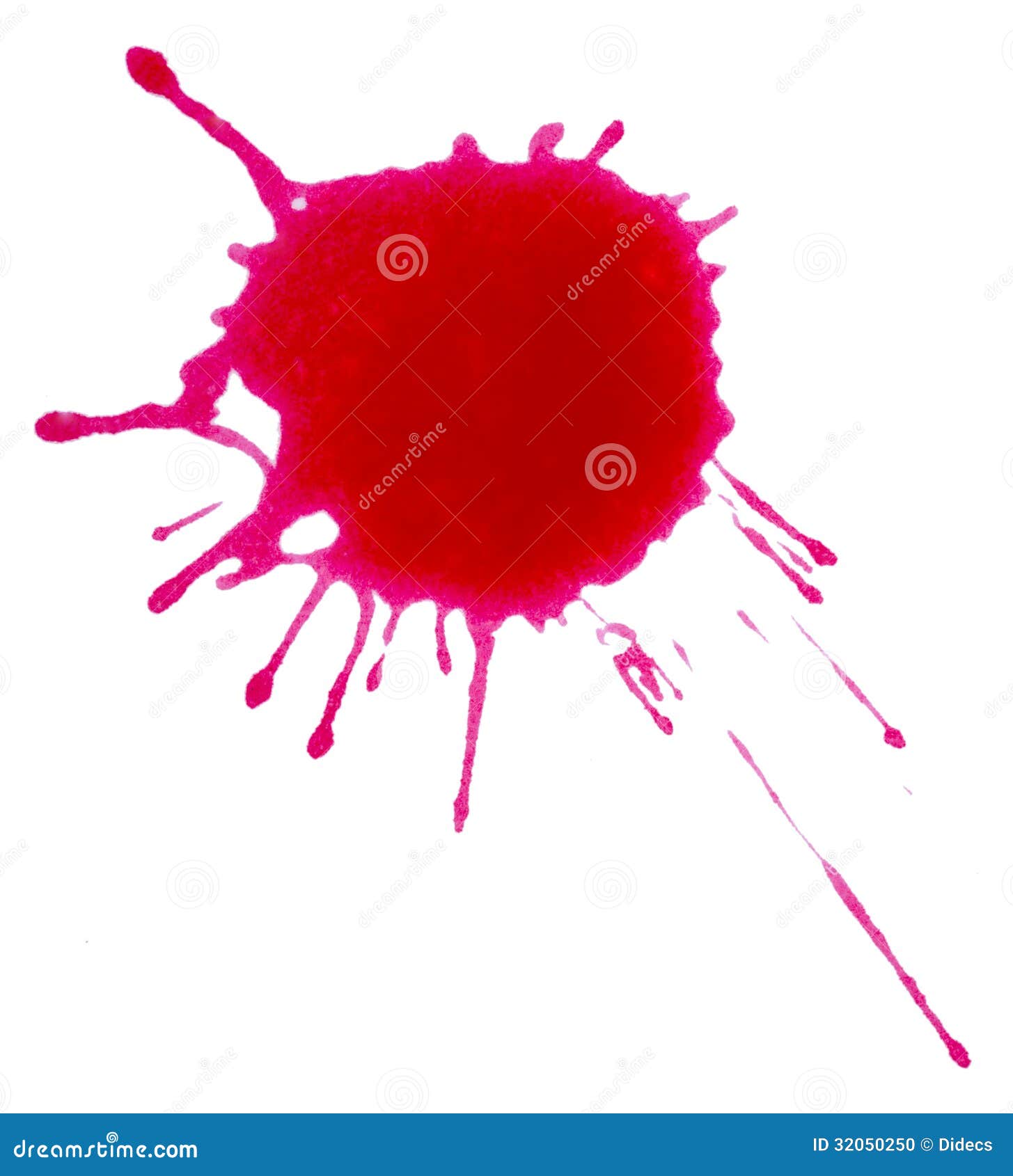 Abstracte Vlek Van Rode Kleur Stock Foto - Image of element, vloeistof ...