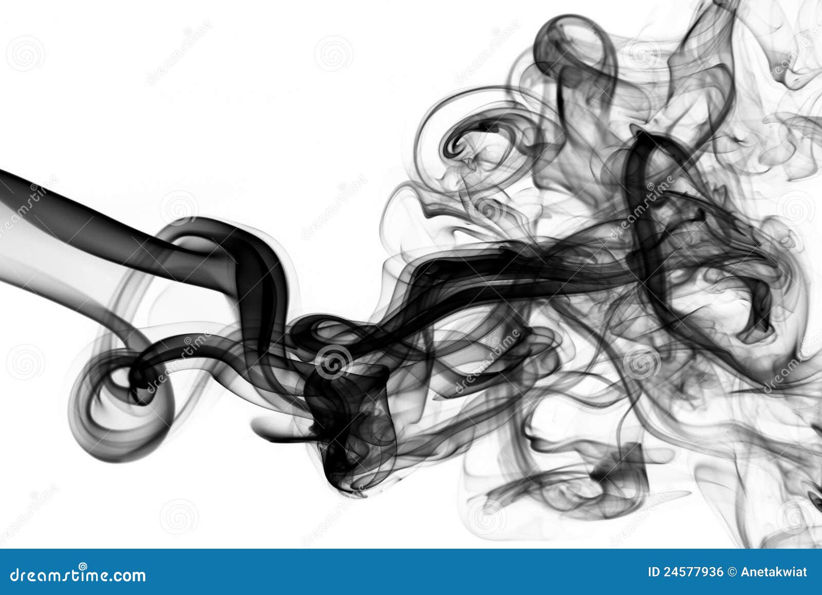 Abstracte zwarte rook stock foto. Image of mooi, vorm - 24577936