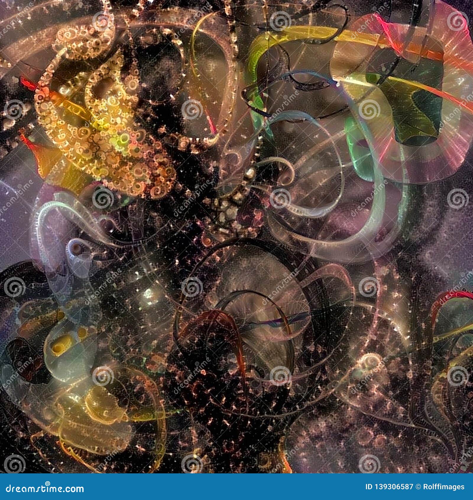 Abstracted forms stock illustration. Illustration of fantasy - 139306587