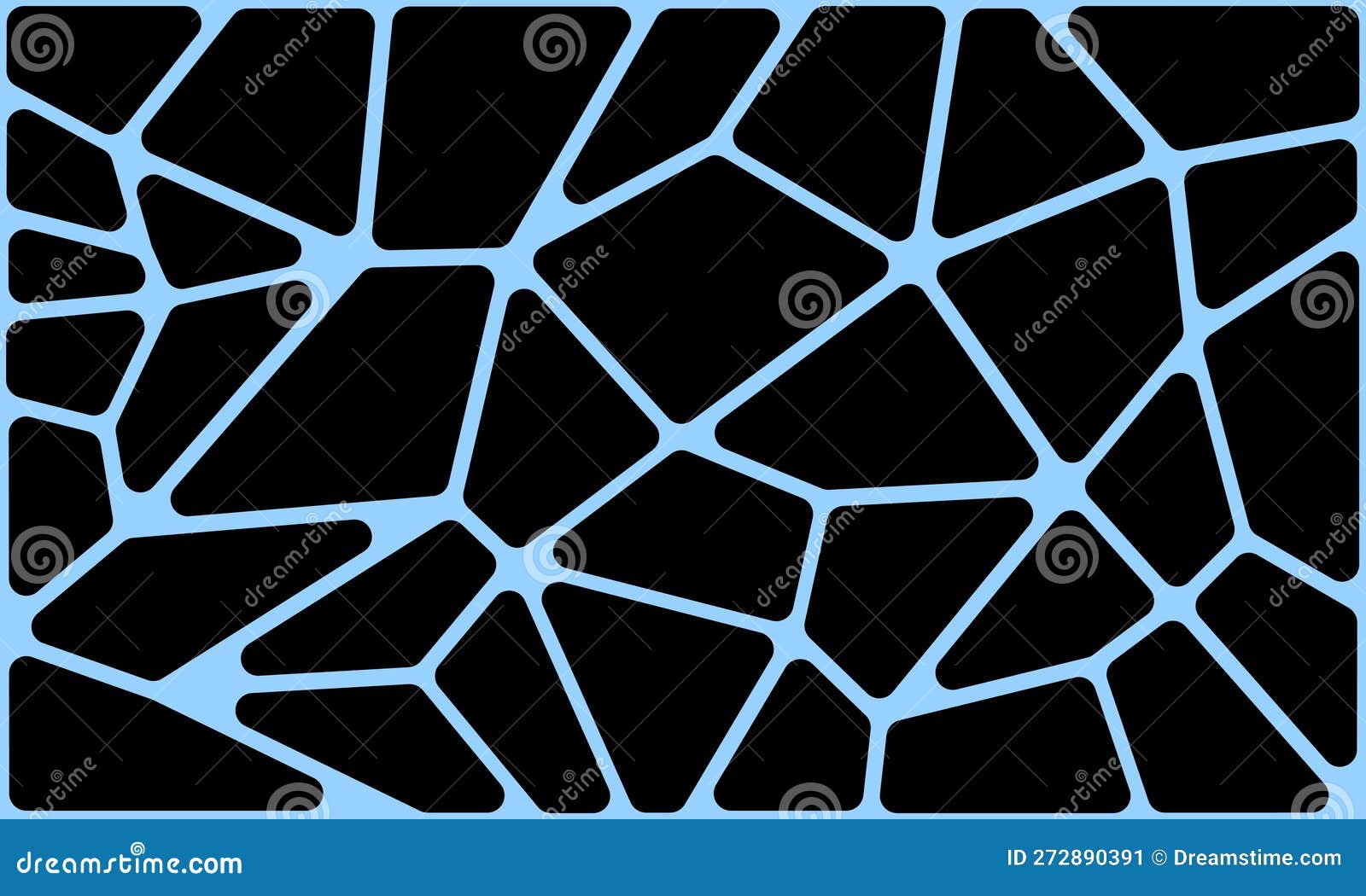 Abstractgeometric Cell Pattern.diagram Voronoi Vector Illustration Eps ...
