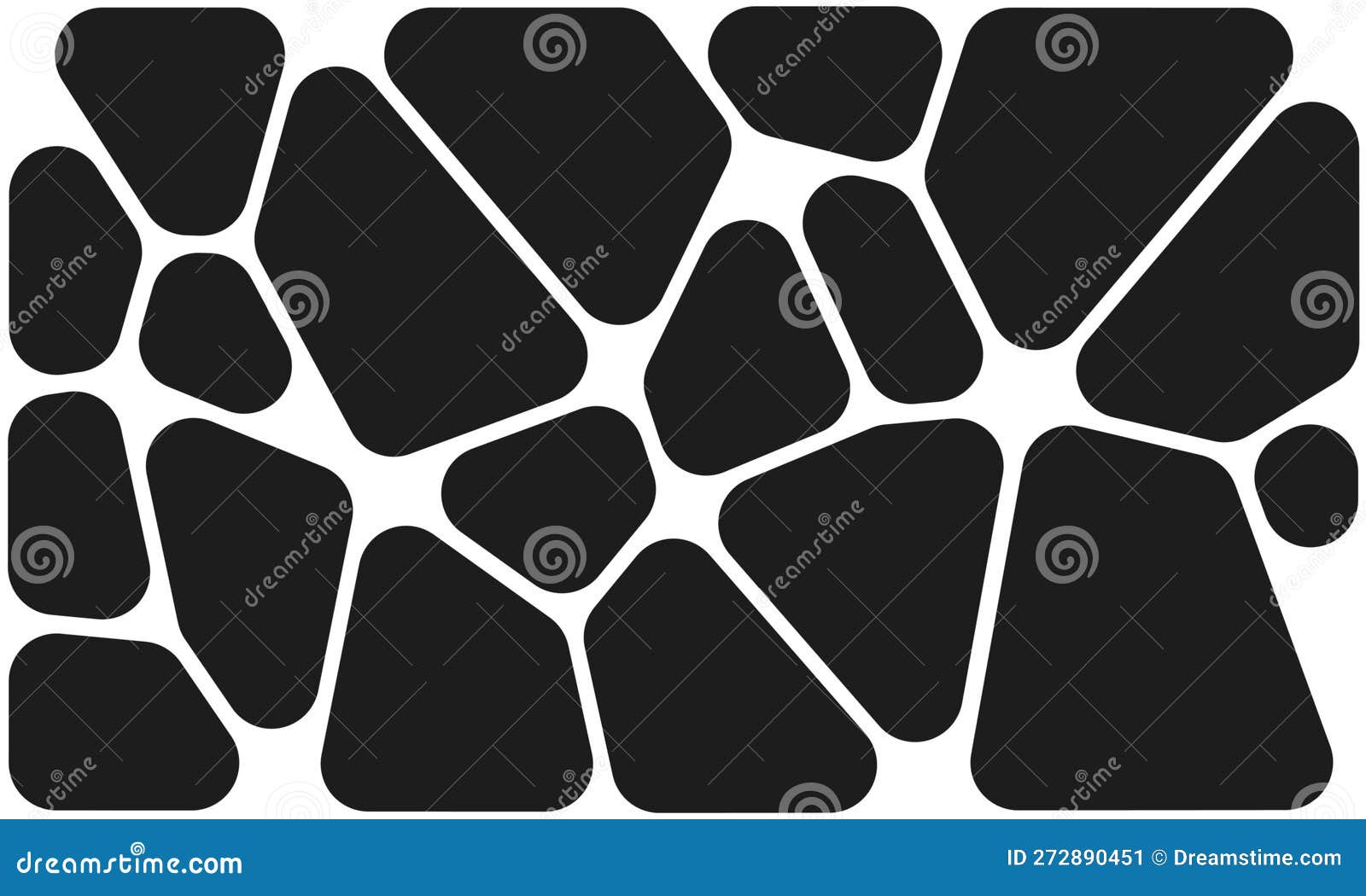 Abstractgeometric Cell Pattern.diagram Voronoi Vector Illustration Eps ...
