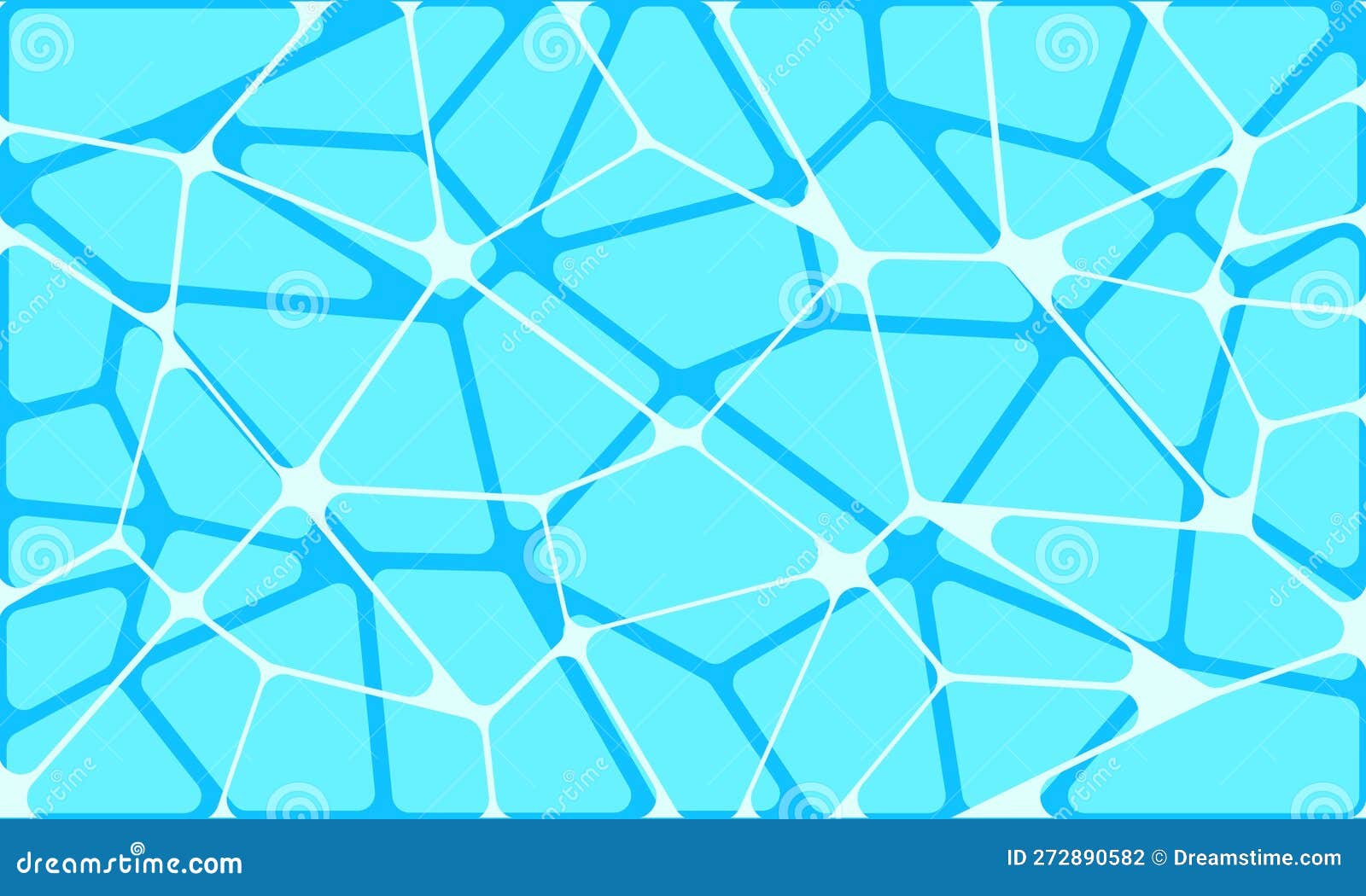 Abstractgeometric Cell Pattern.diagram Voronoi Vector Illustration Eps ...