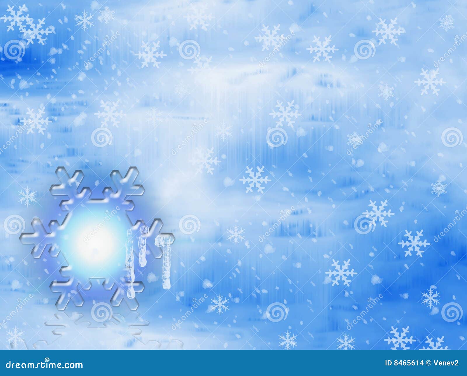 Abstraction As a Dark Blue Cold Background Stock Illustration ...