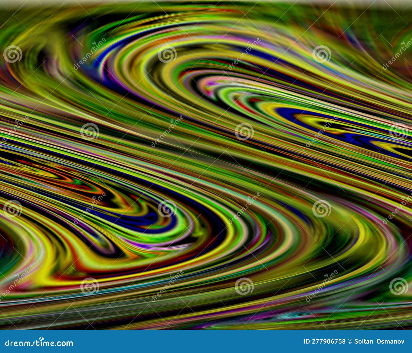 Abstraction of Colors. Unknown Space and Planets, Abstraction of Rays ...