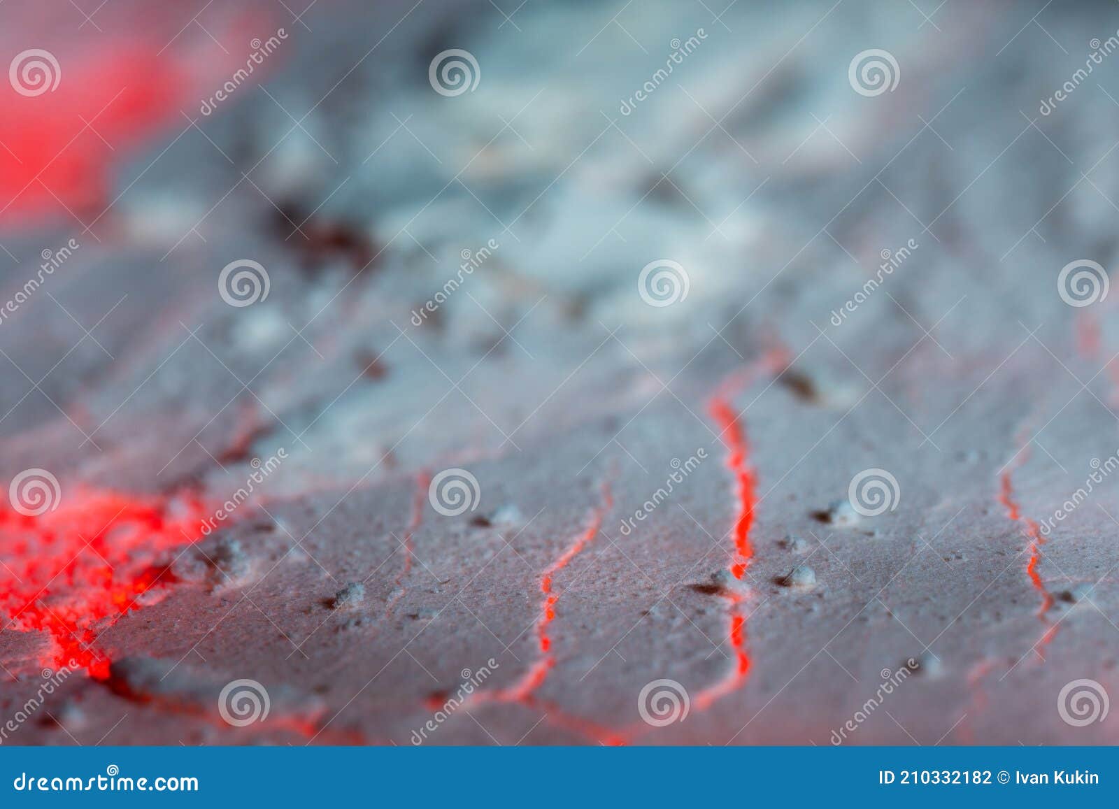 Abstraction Fire through the Snow, Cracks in the Snow, Flour Stock ...