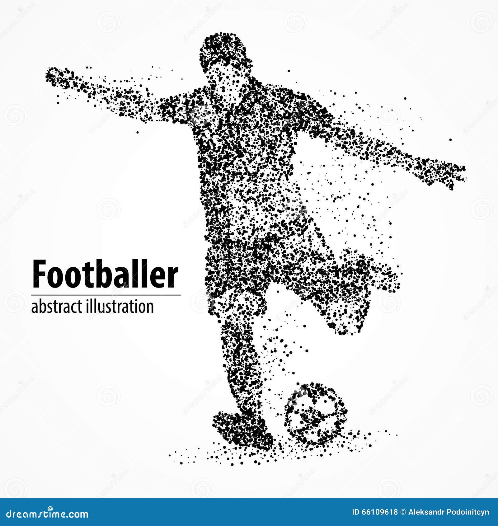 Abstraction, Football, Athlete Stock Vector - Illustration of outdoor ...