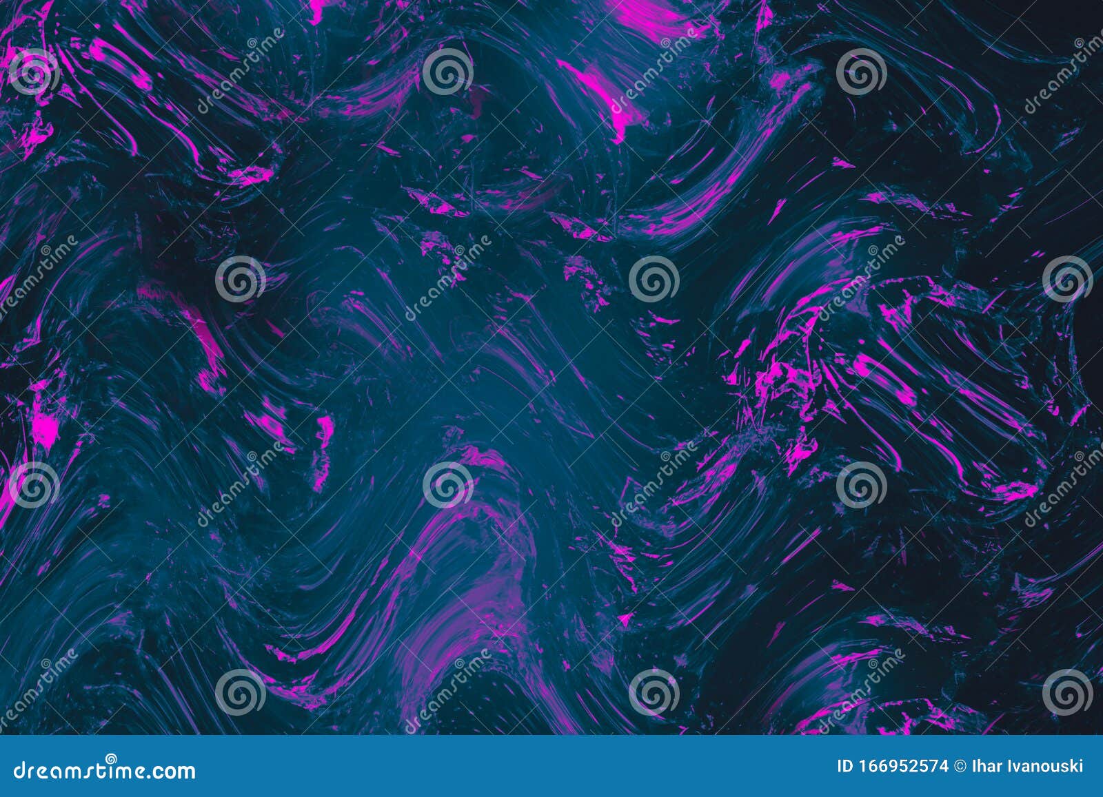 Abstraction in the Form of a Colorful Vortex of Different Colors ...