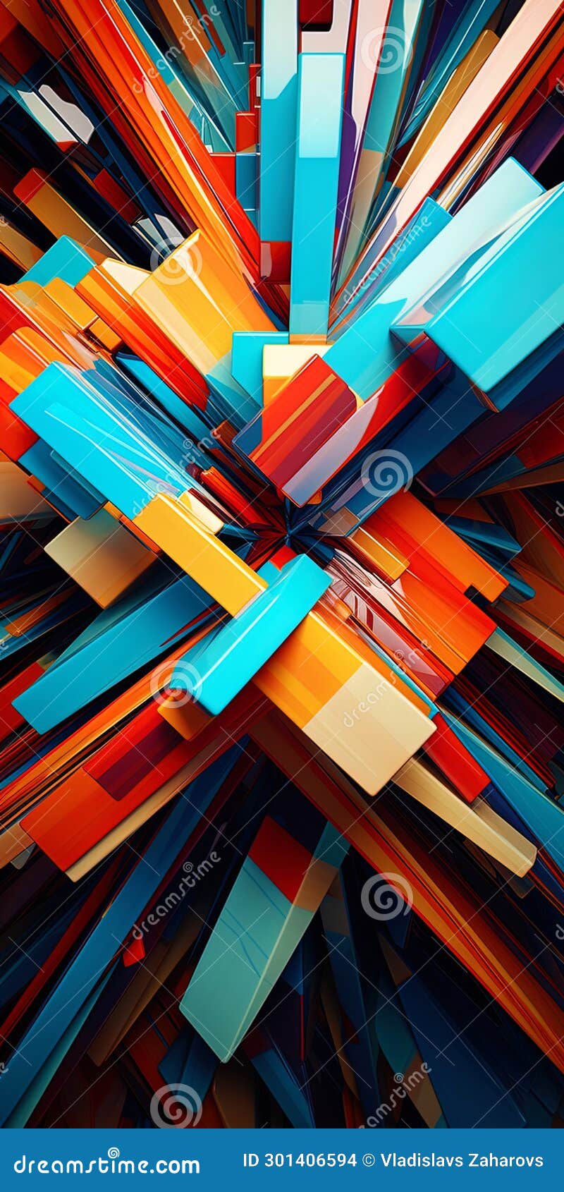 Chaos And Order Abstract Minimalist Concept, Metaphor Of Disorganized ...