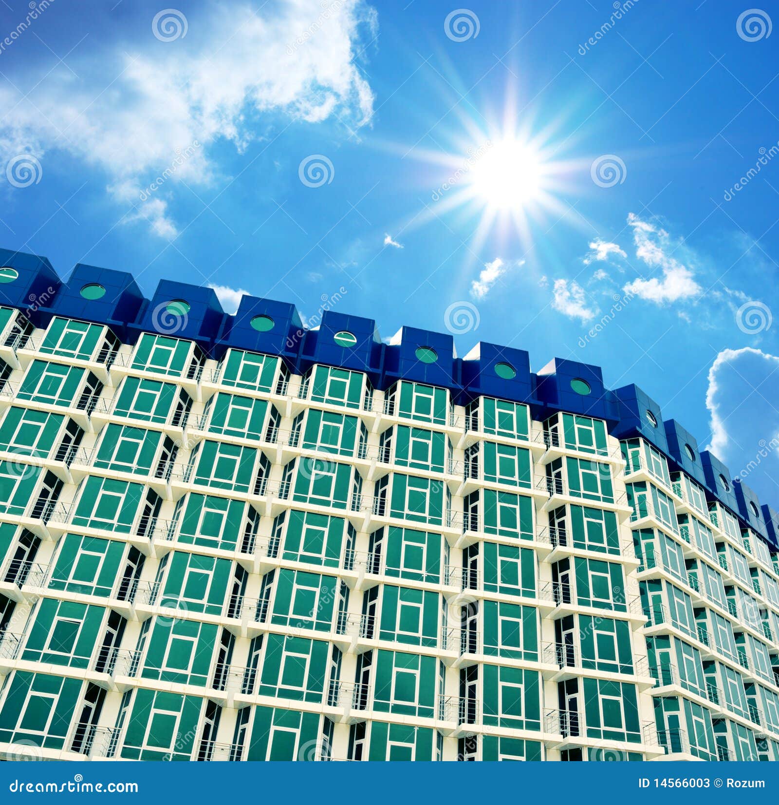 Abstraction and Geometry Building Stock Image - Image of glass, outdoor ...