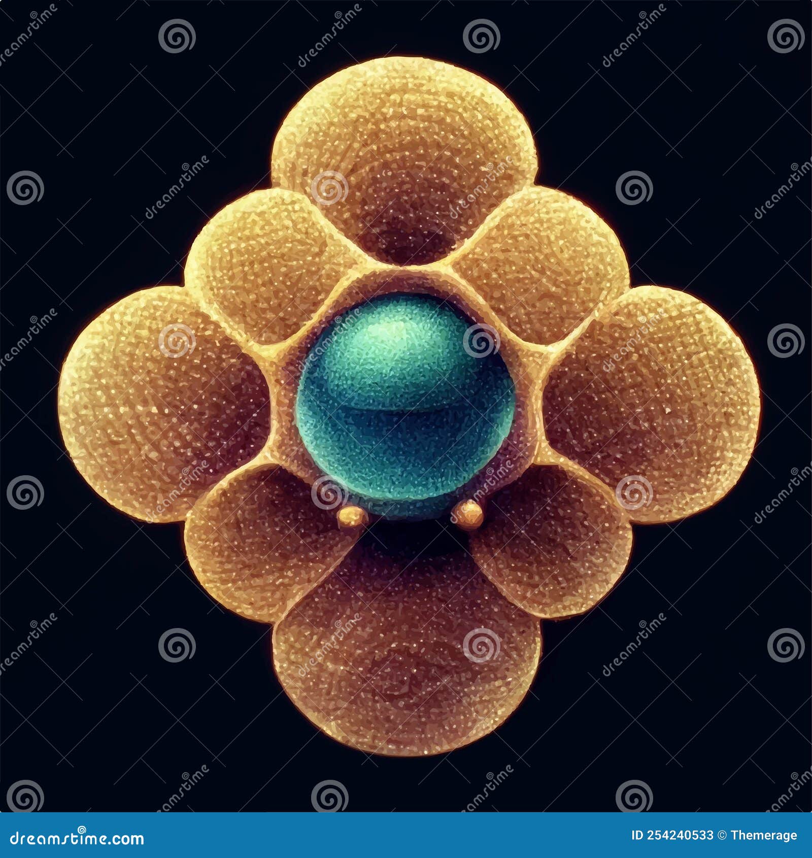 Metamorphism Vector Illustration. Labeled Mineral Geologic Structure ...