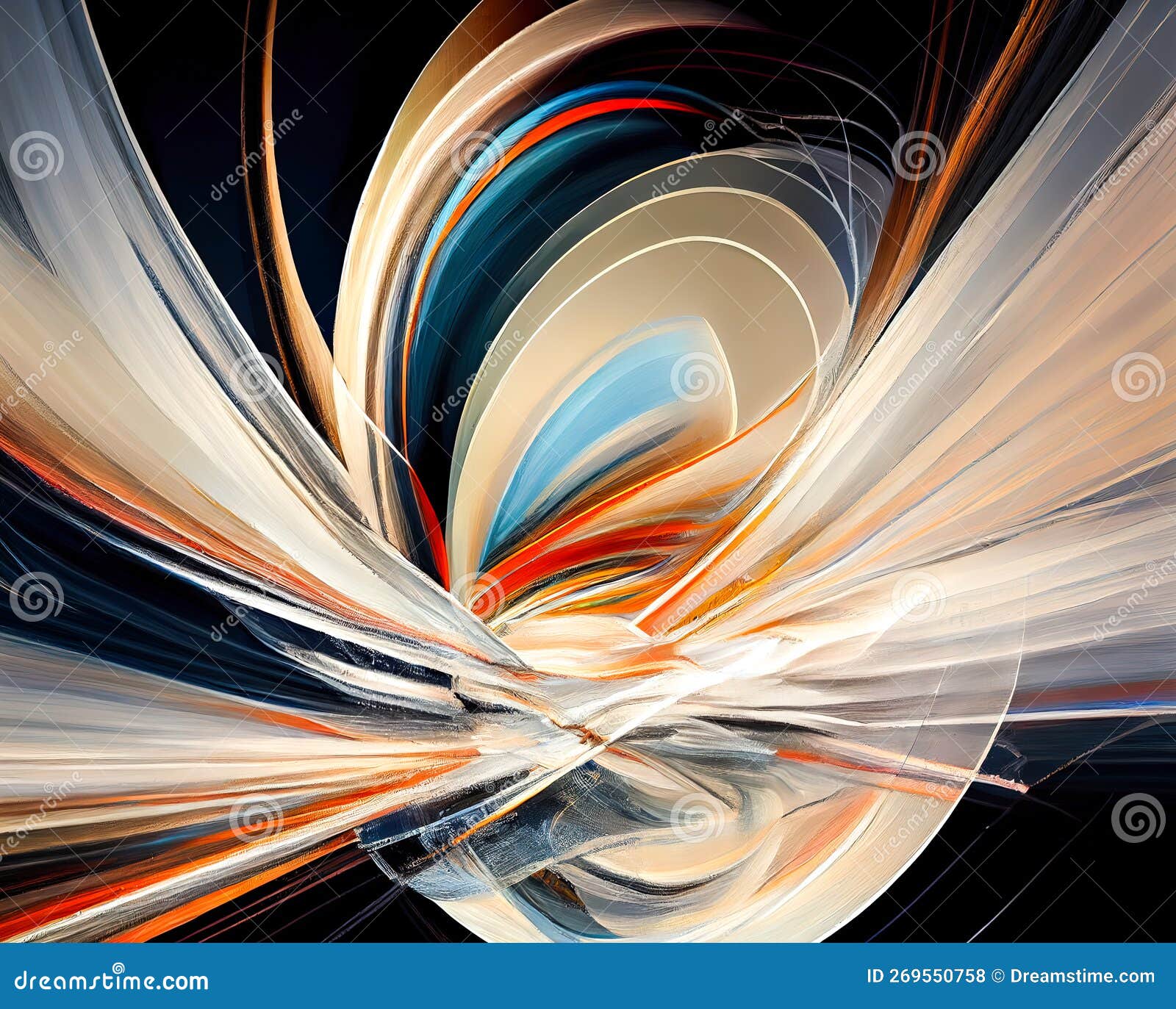 Abstraction Movement Lines. Futuristic Background Stock Photo - Image ...