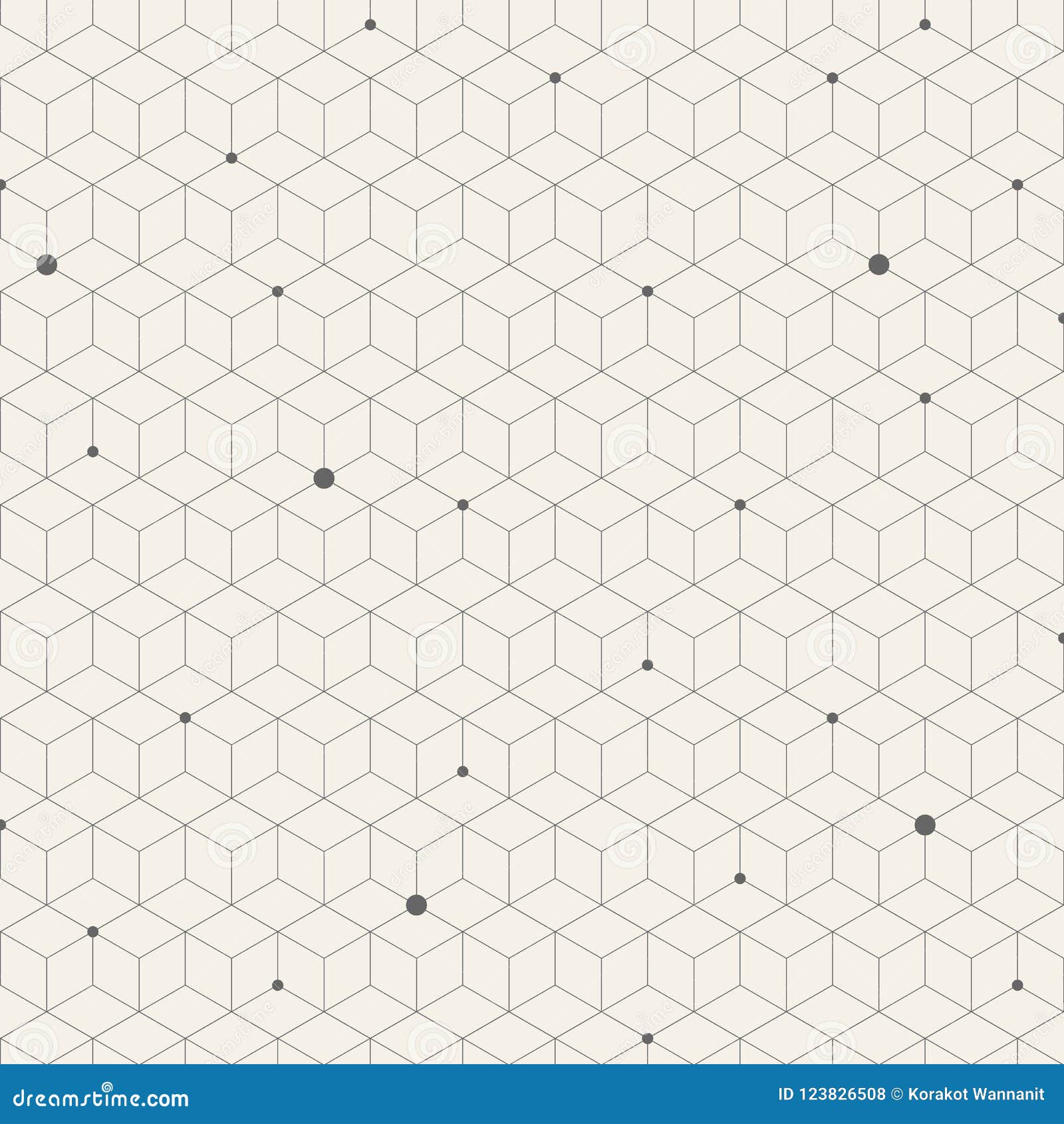 Abstraction of Pentagon Vector Seamless Pattern. Modern Stylish Stock ...