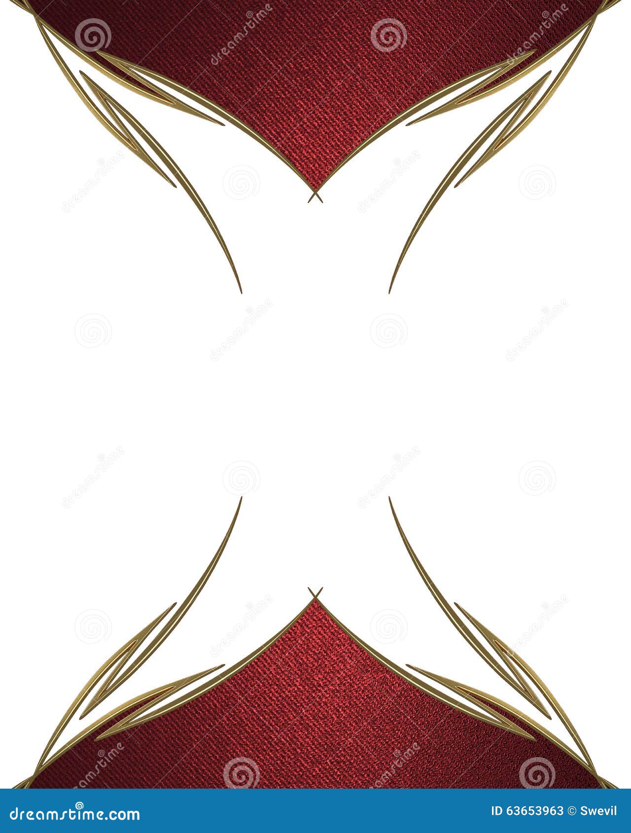 Abstraction Red Frame. Element for Design. Template for Design Stock ...