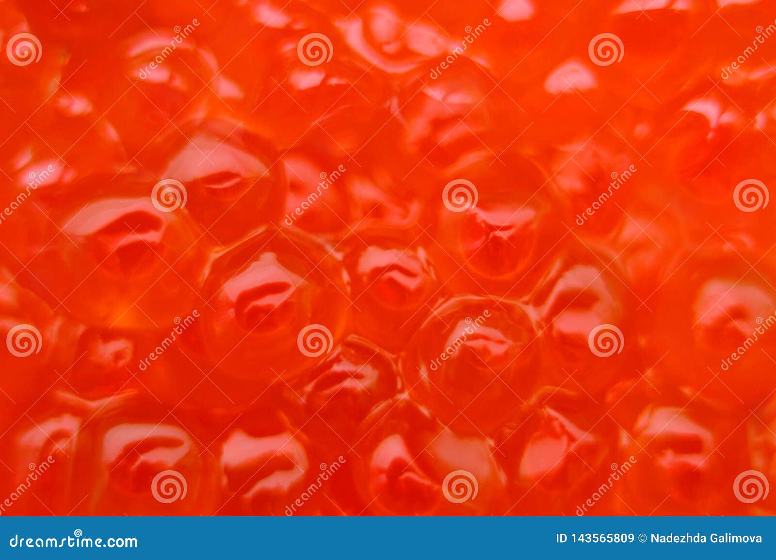 Abstraction. Salmon Caviar. Bright Background. Fish Roe. Macro Stock ...