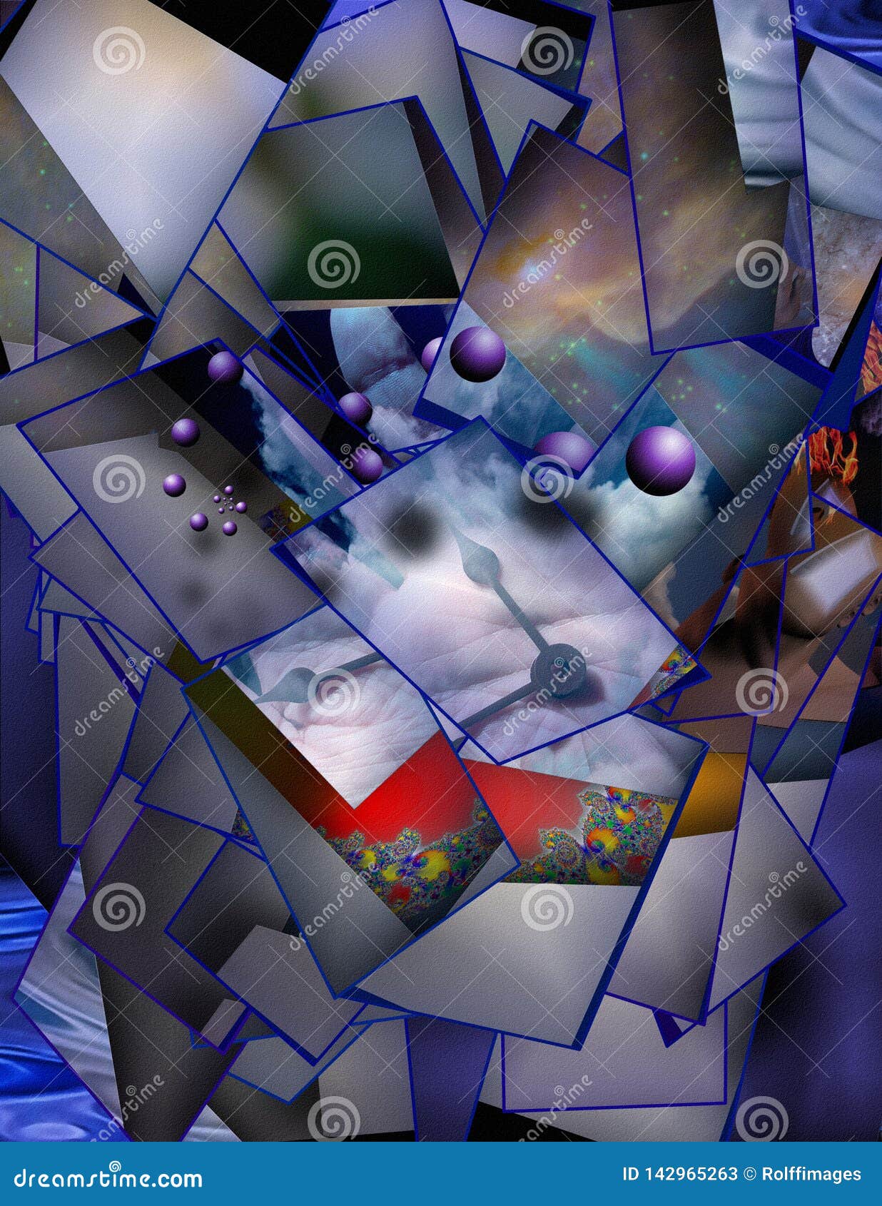 Abstraction stock illustration. Illustration of created - 142965263
