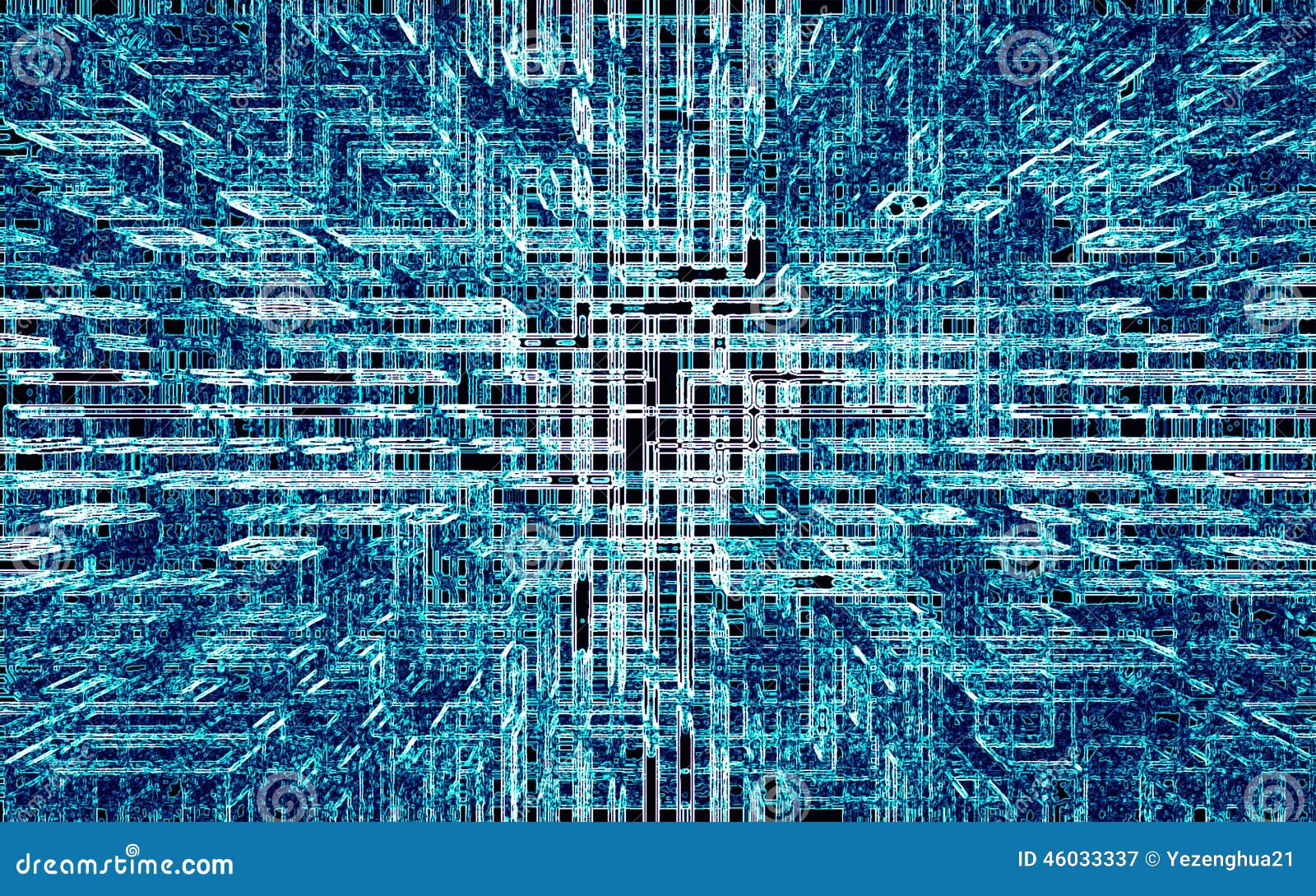 Abstractions of Circuit Board Stock Illustration - Illustration of ...