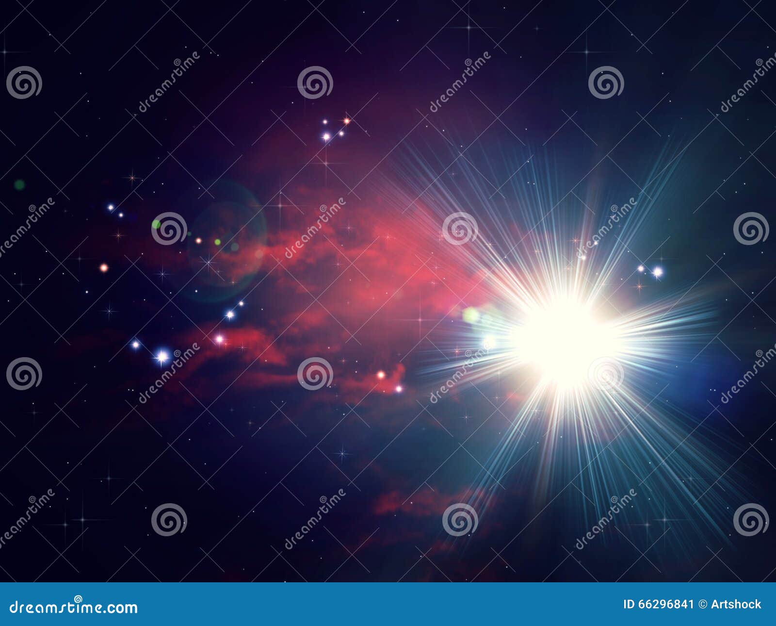Abstractive Space Background Stock Illustration - Illustration of ...