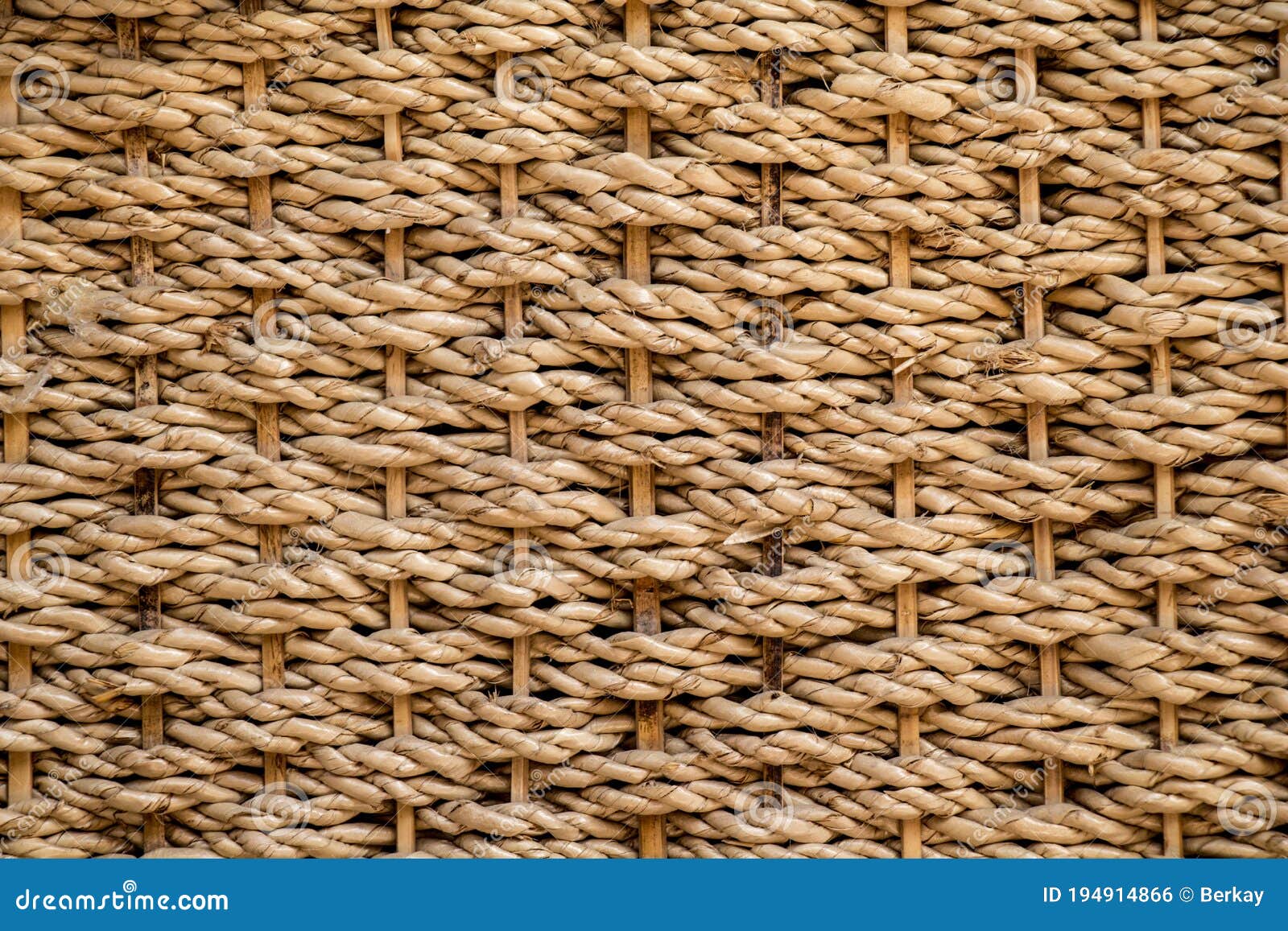 Abstractl Straw Weave Background Made of Interlaced Lines of Straw ...