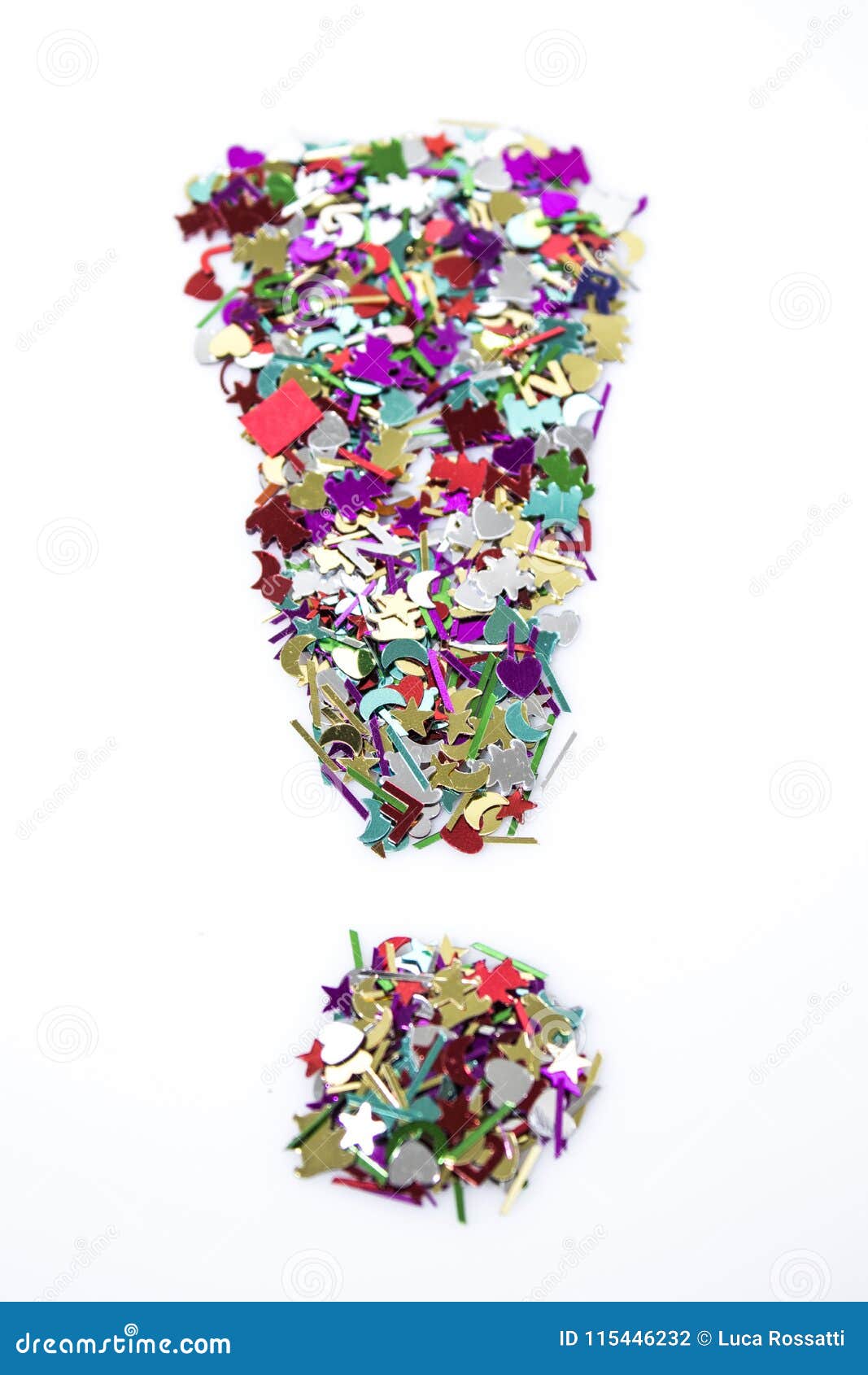 Symbol Exclamation Mark Made Of Leather. 3D Render Font With Skin ...